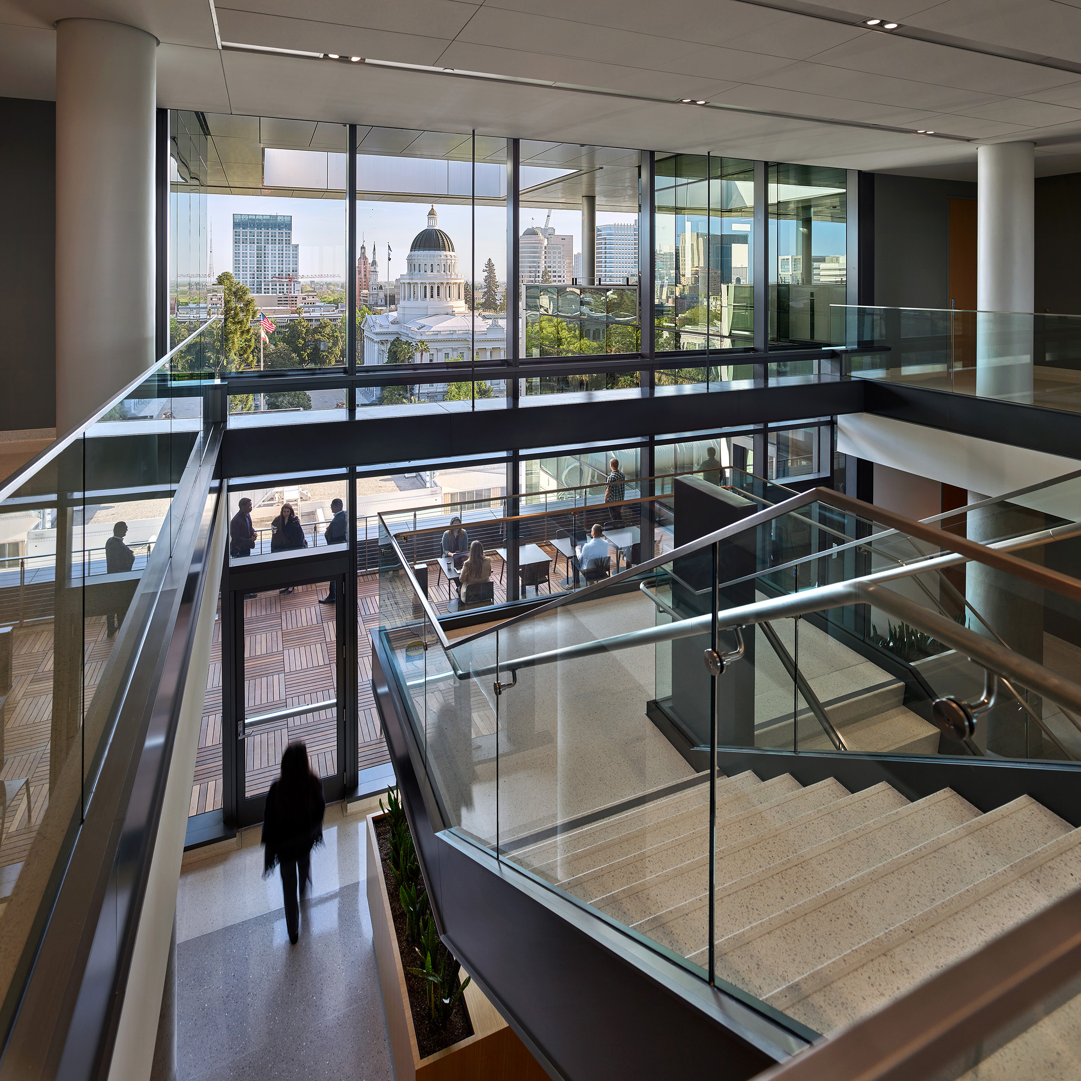 State of California, 1021 O Street State Office Building's by Dreyfuss ...