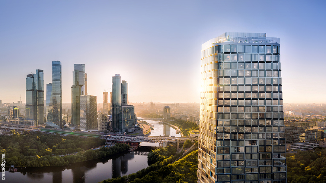 River Park Towers Kutuzovsky by createdby.ma - Architizer