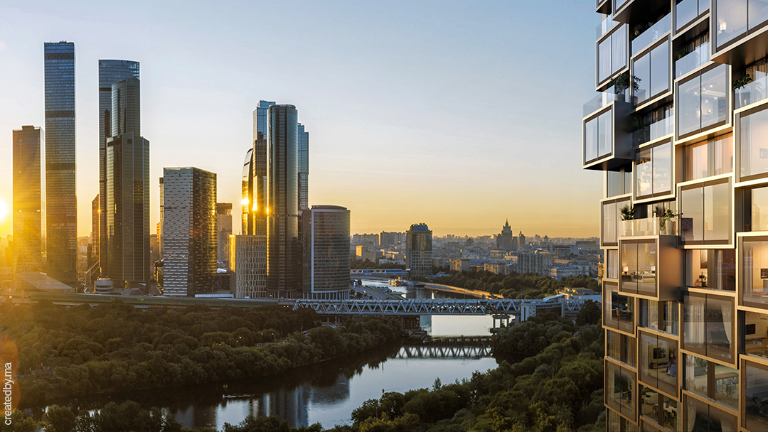 River Park Towers Kutuzovsky by createdby.ma - Architizer