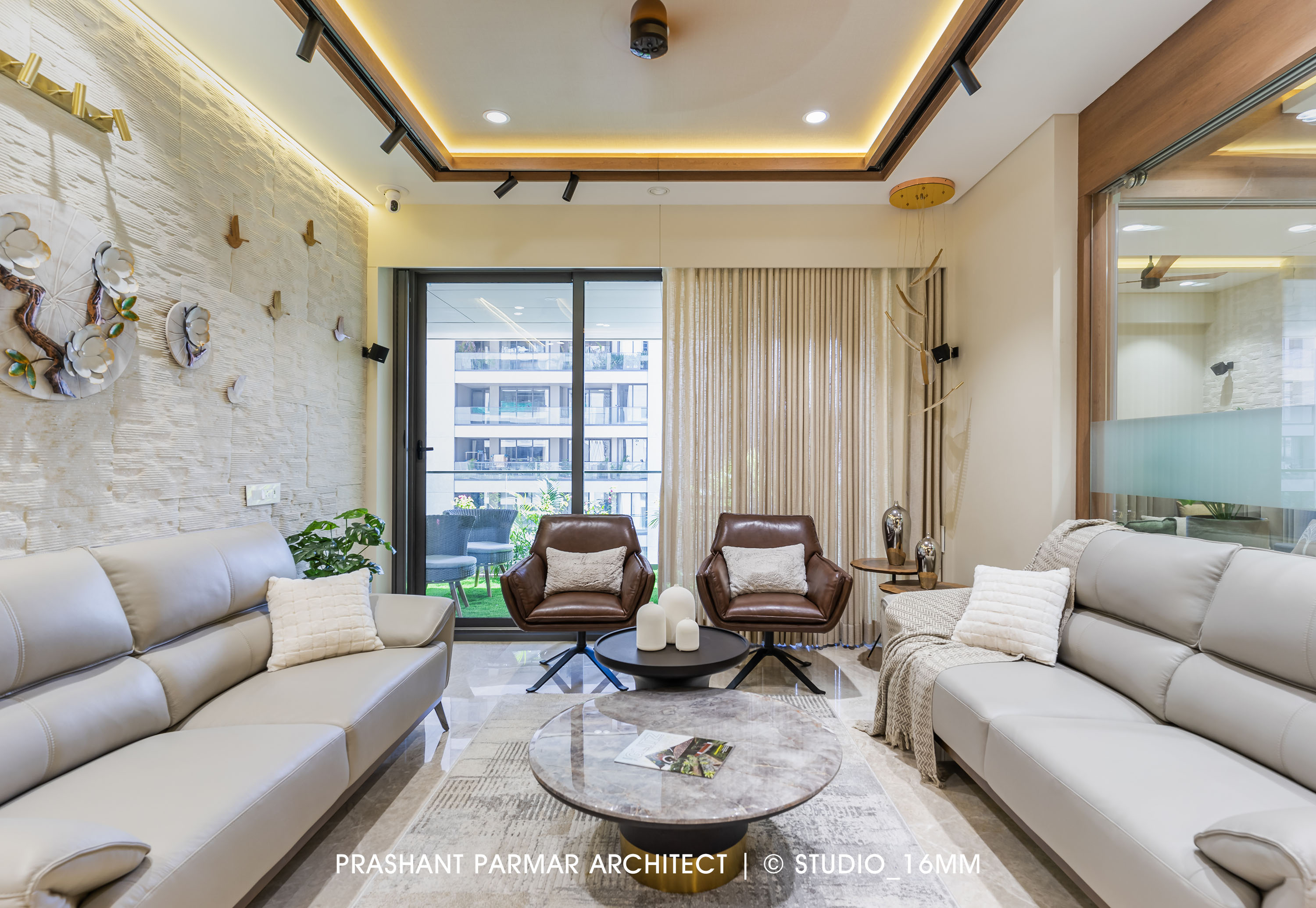 Modern Elegance at Swati Crimson In Ahmedabad by Prashant Parmar ...