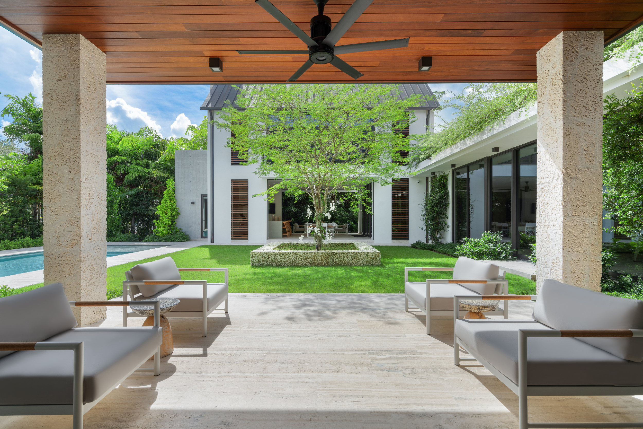 PRIVATE GABLES RESIDENCE by ORLANDO COMAS, PLA, ASLA - Architizer