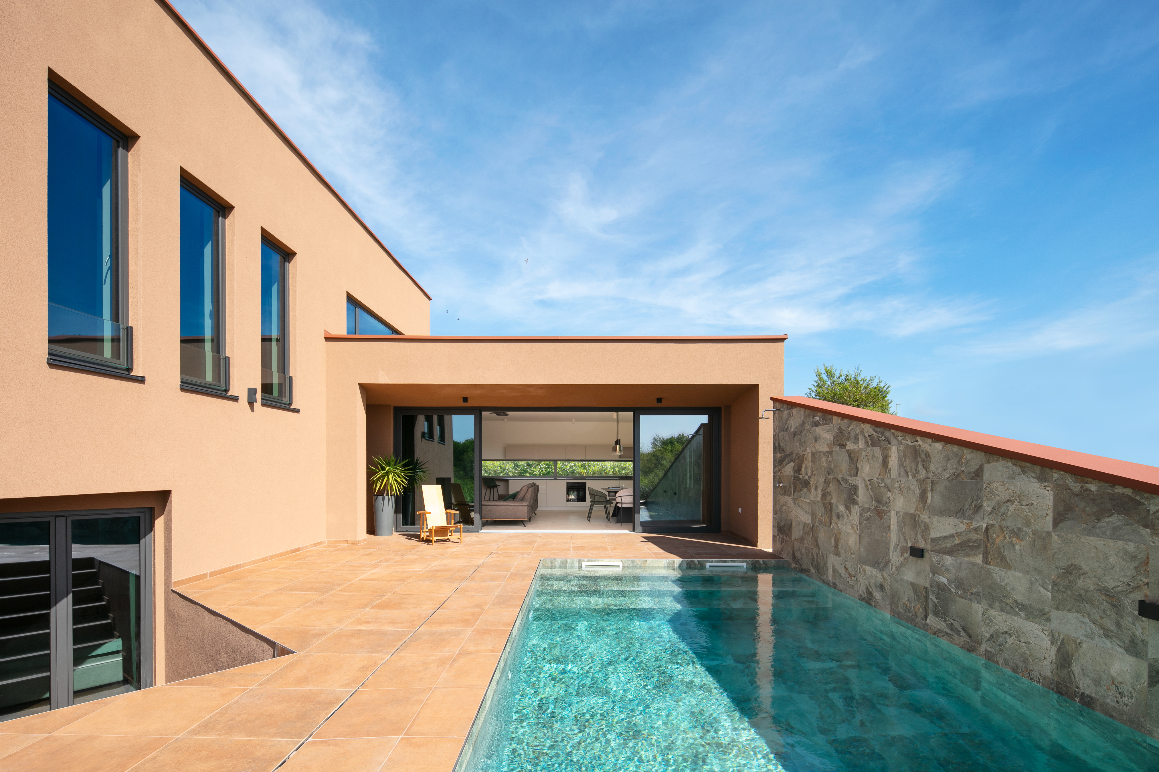 Red soil house by Konzola Arhitektura - Architizer