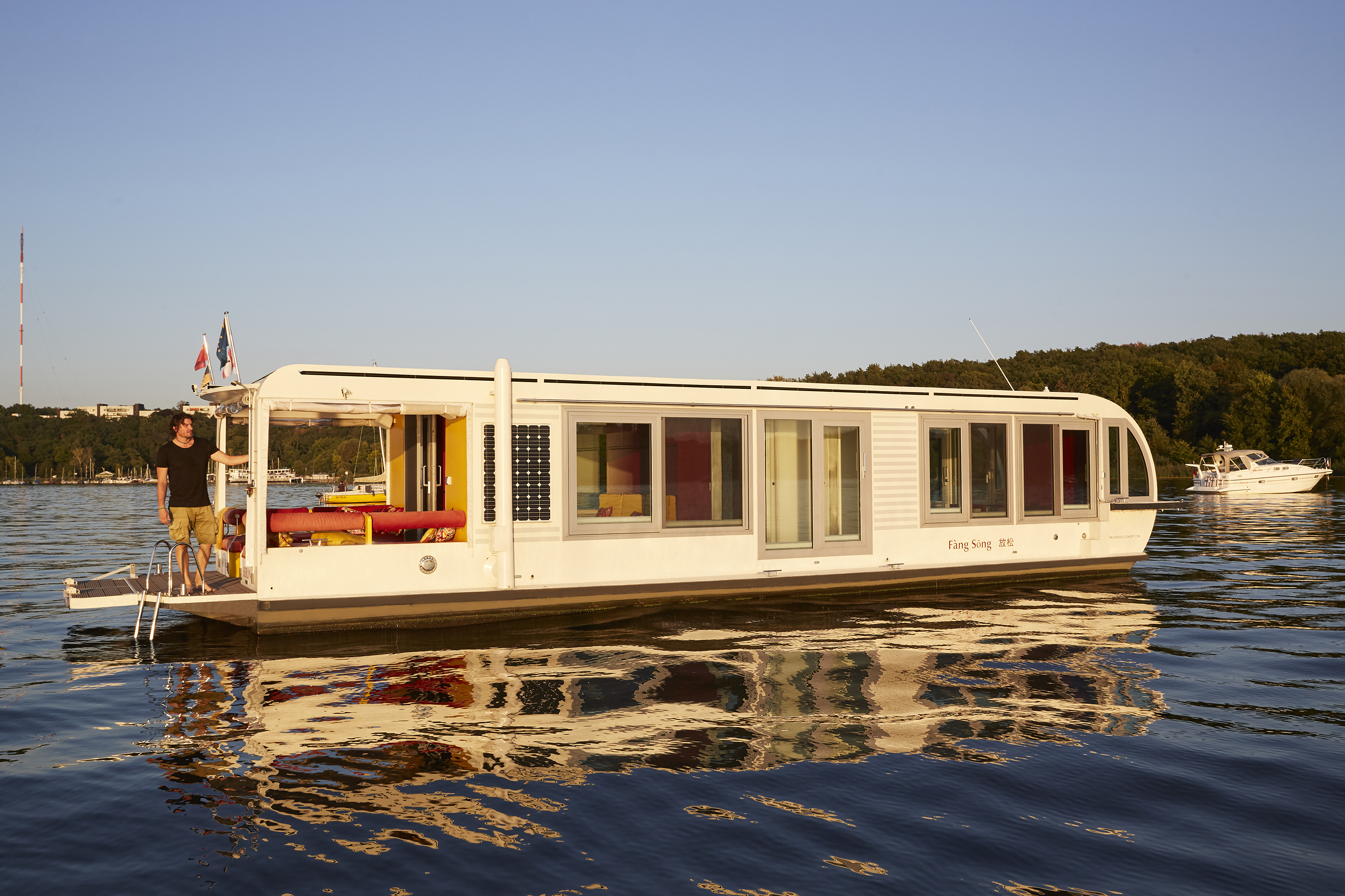 Solar + Design = Tiny Home on the Water by Crossboundaries - Architizer