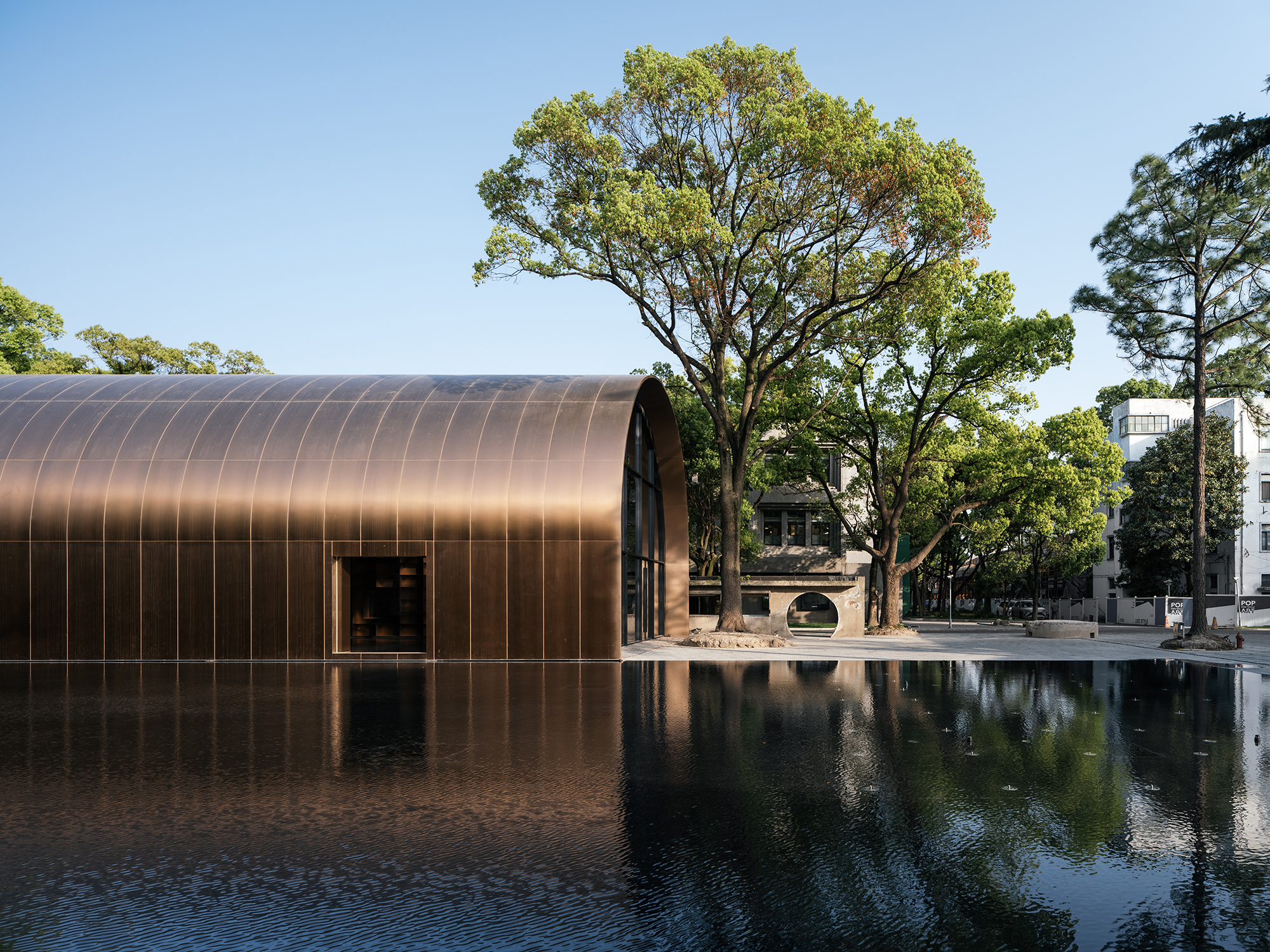 Copper blockhouse by Wutopia Lab - Architizer