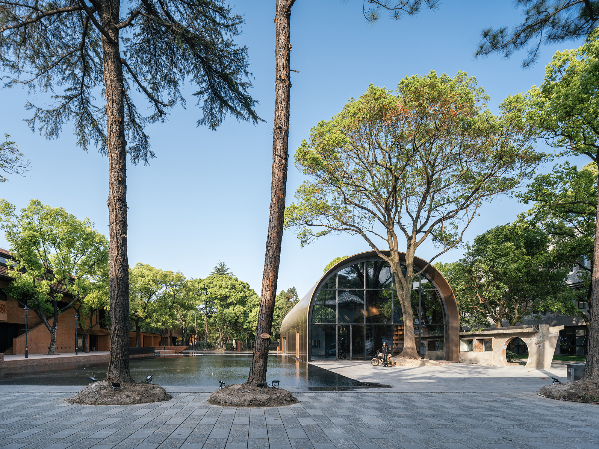 Copper blockhouse by Wutopia Lab - Architizer