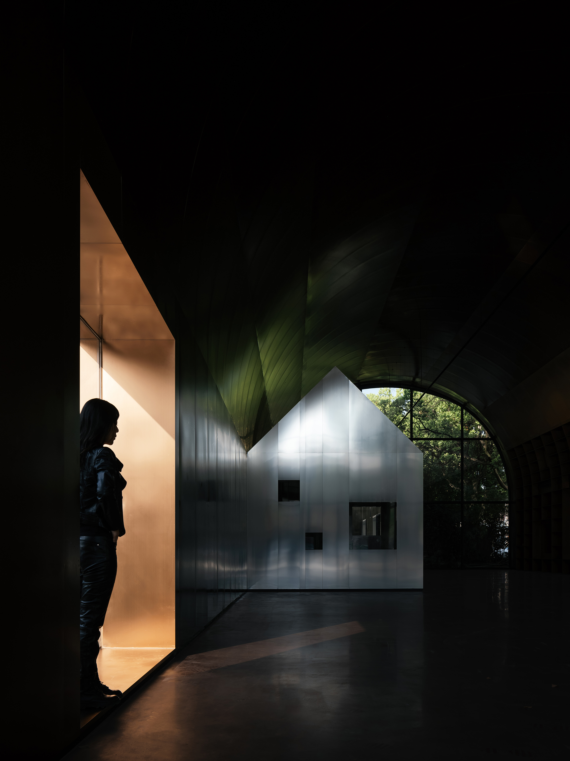 Copper blockhouse by Wutopia Lab - Architizer