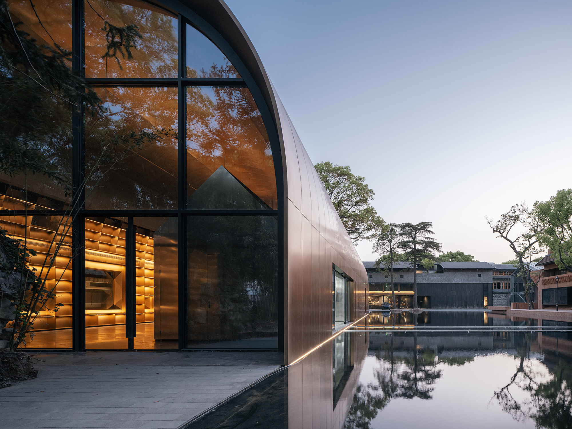 Copper blockhouse by Wutopia Lab - Architizer