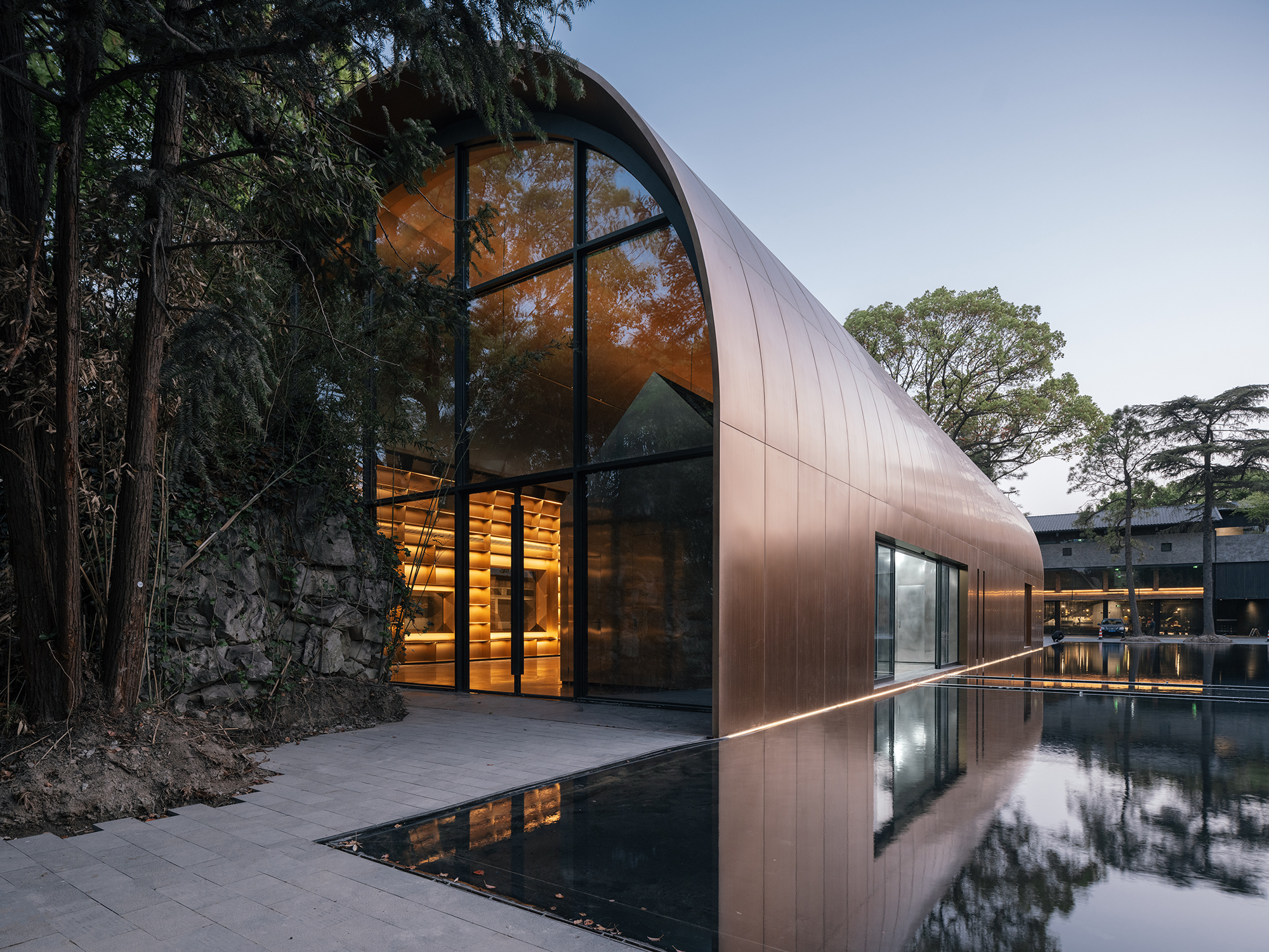 Copper blockhouse by Wutopia Lab - Architizer