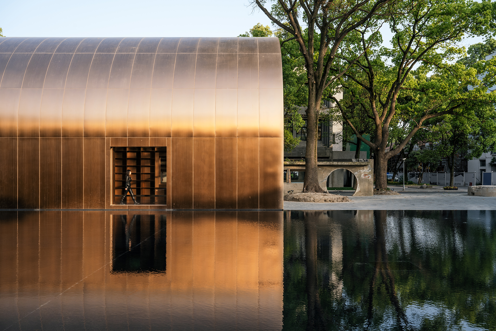 Copper blockhouse by Wutopia Lab - Architizer