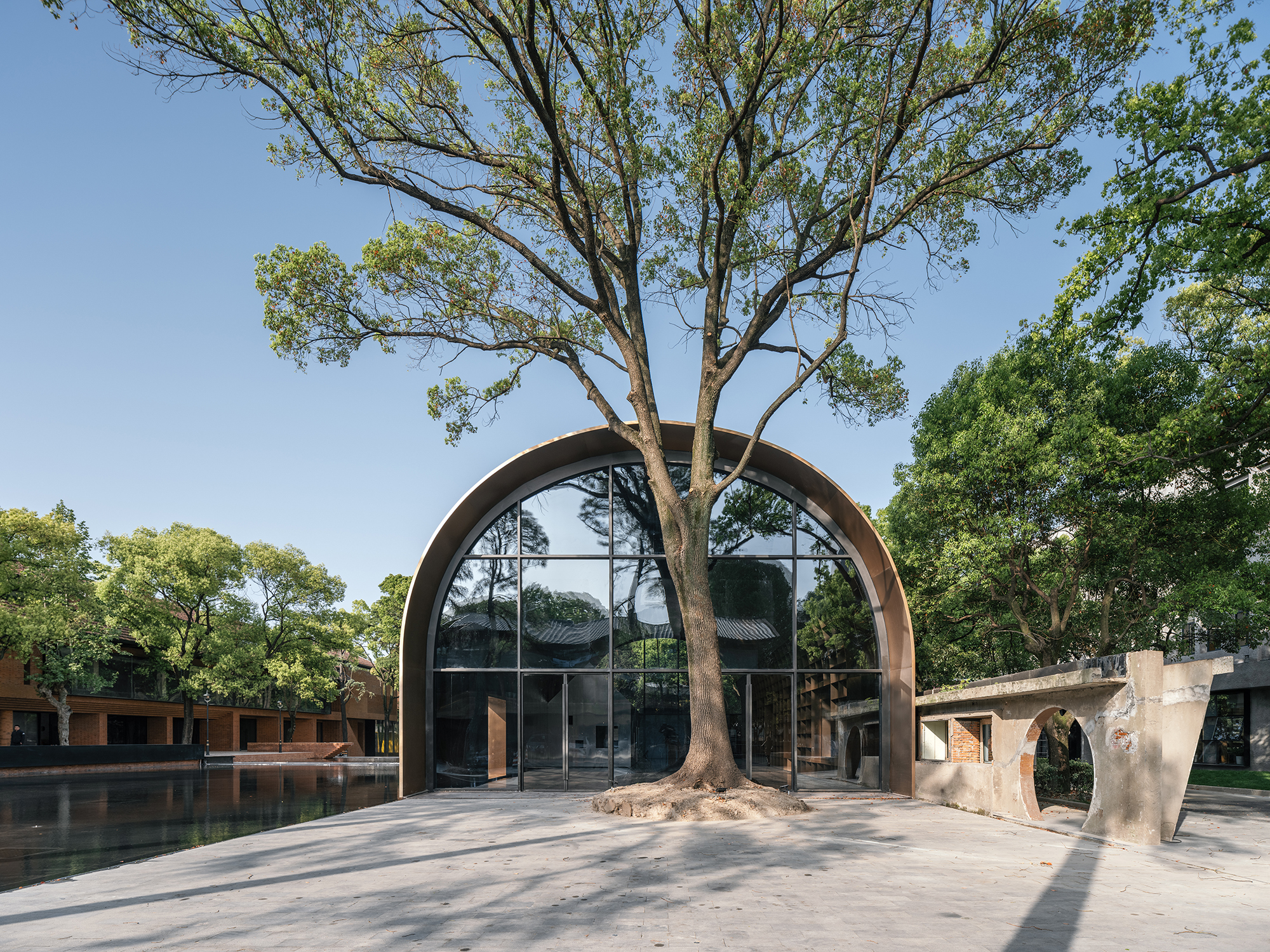 Copper blockhouse by Wutopia Lab - Architizer