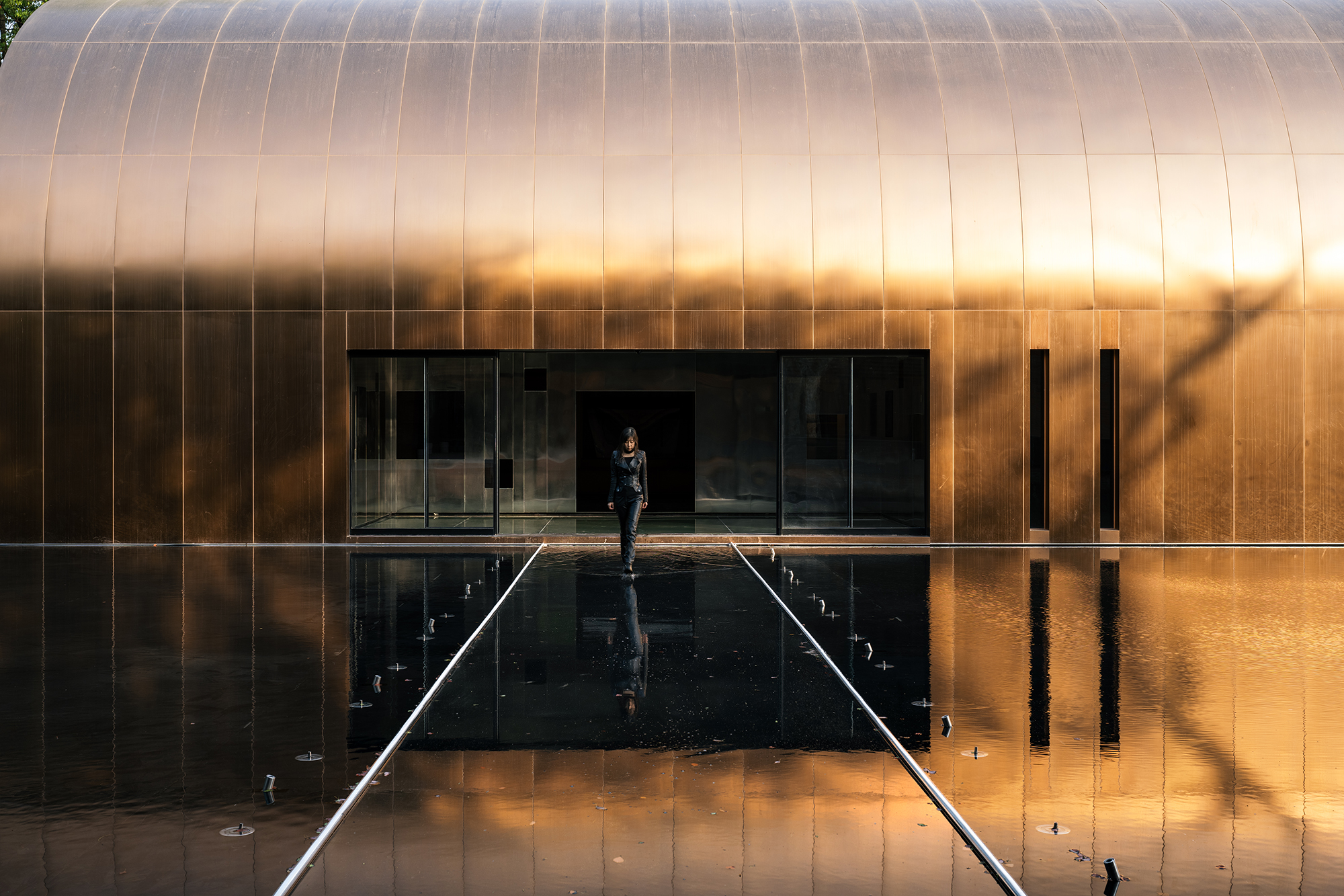 Copper blockhouse by Wutopia Lab - Architizer