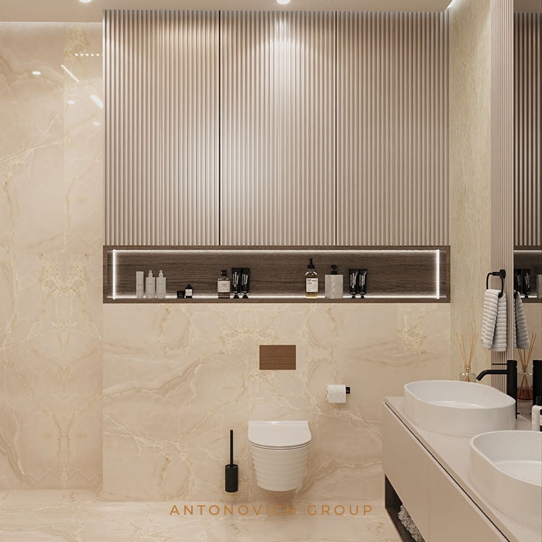 Minimalist Bathroom Interior Design and Sanitary Solution by LUXURY ...