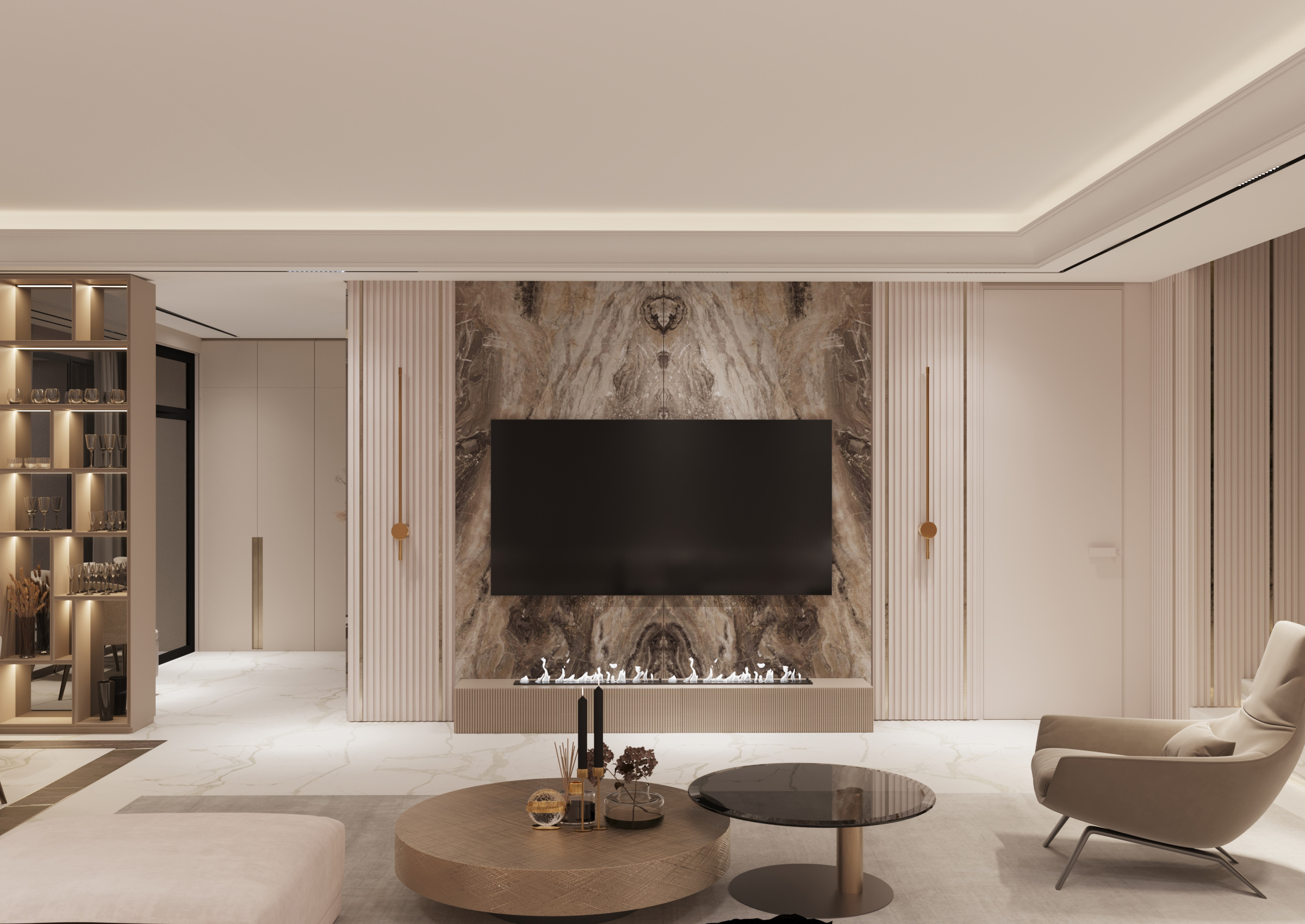 HOUSE IN NICE | INTERIOR DESIGN by AB+Partners - Architizer