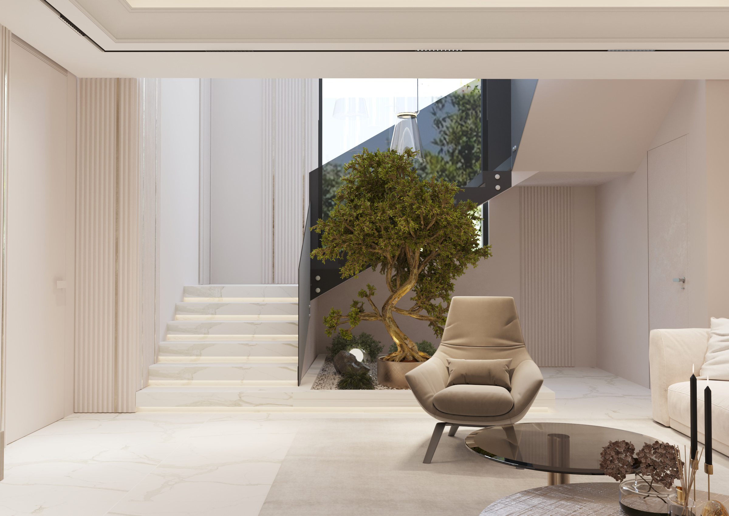 HOUSE IN NICE | INTERIOR DESIGN by AB+Partners - Architizer