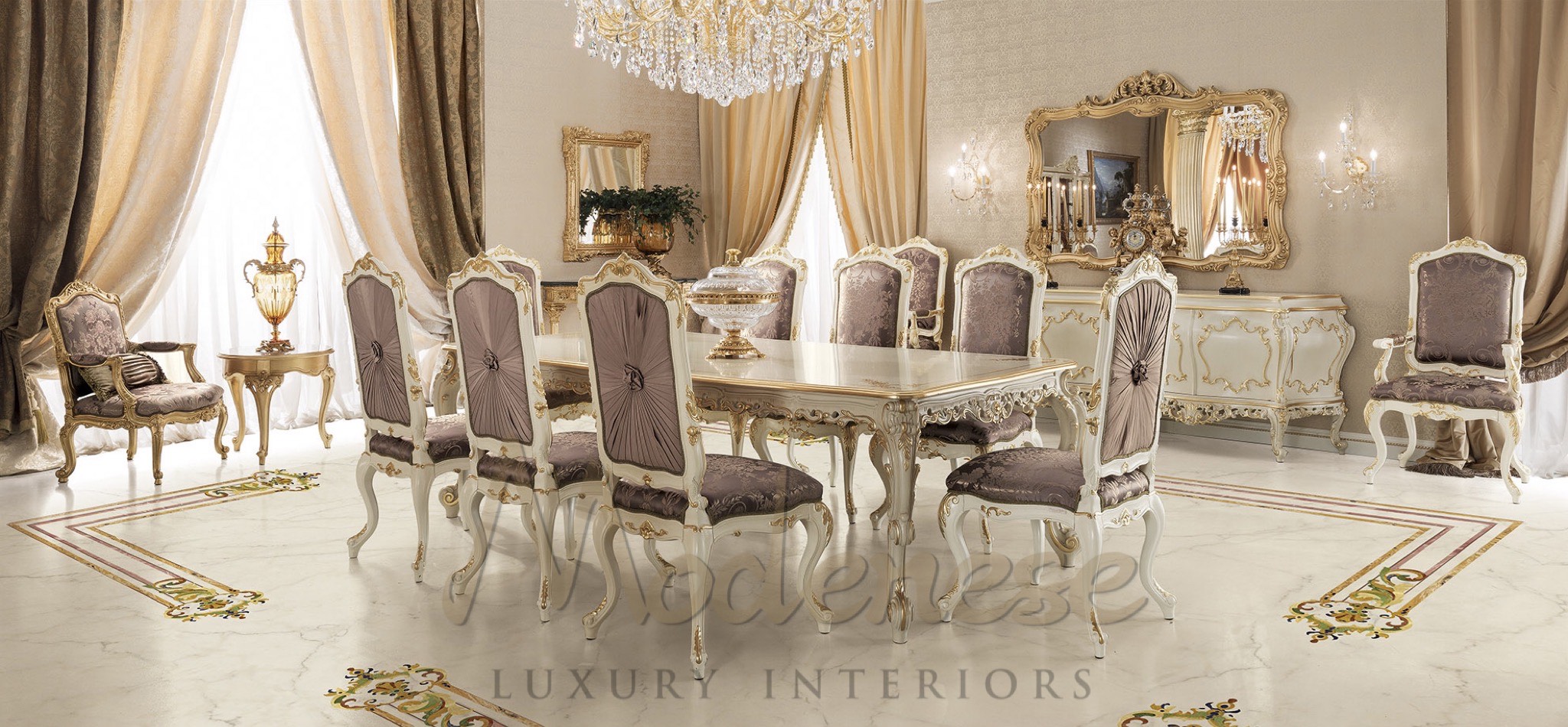 Gorgeous High End Dining Rooms by MODENESE Luxury Interiors - Architizer