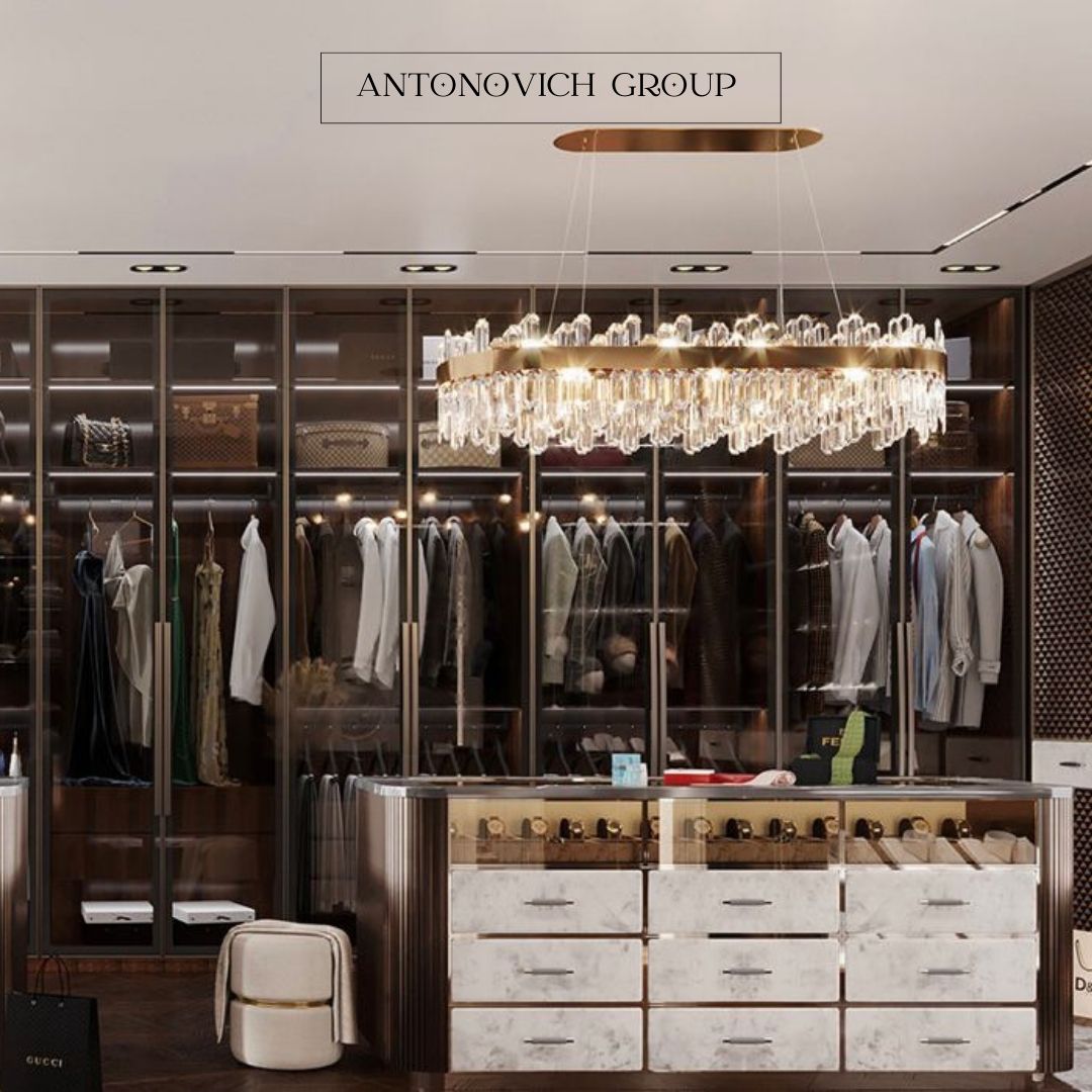 Dressing Room Interior Design and Joinery Services by LUXURY ANTONOVICH ...