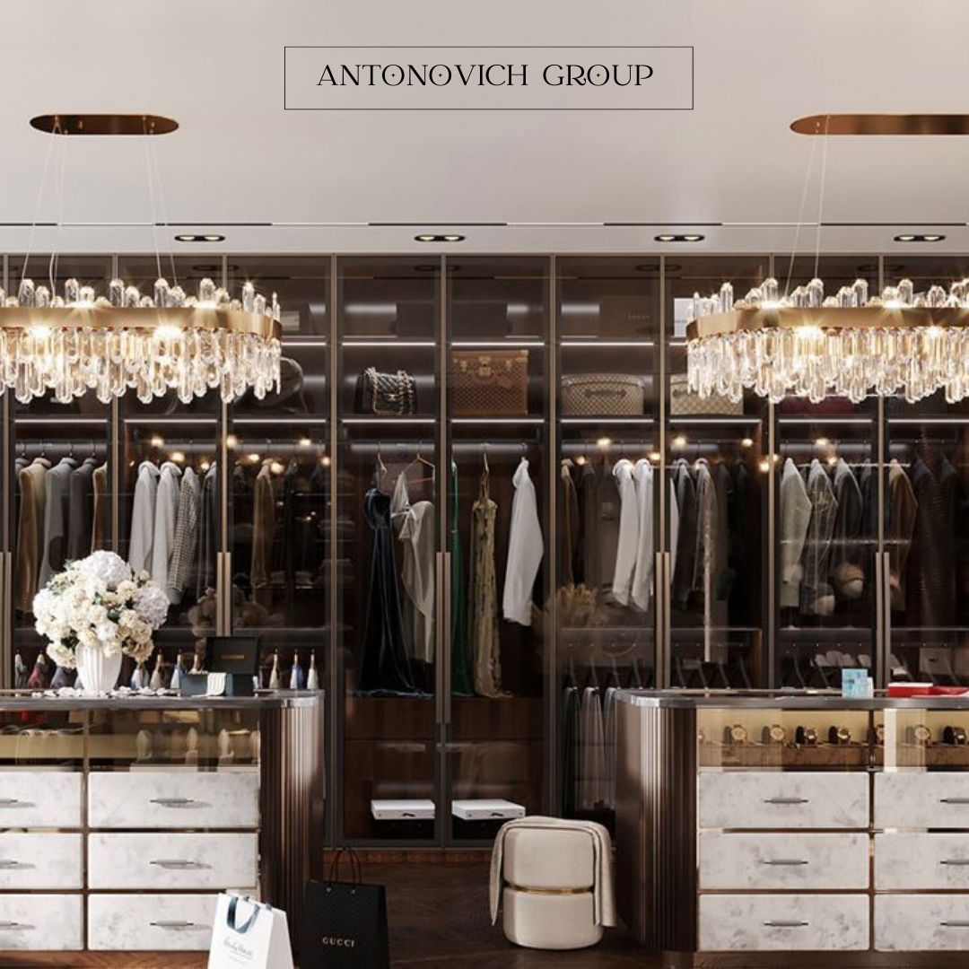 Dressing Room Interior Design and Joinery Services by LUXURY ANTONOVICH ...