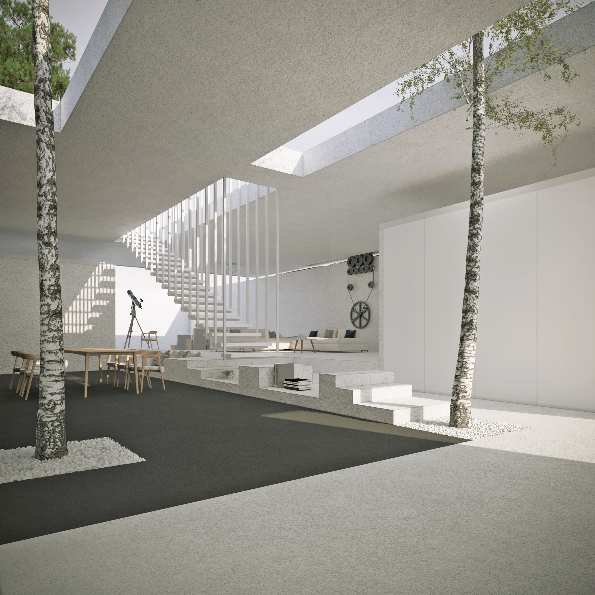 FREE ROOF Summer Villa by SUPER VOID SPACE - Architizer