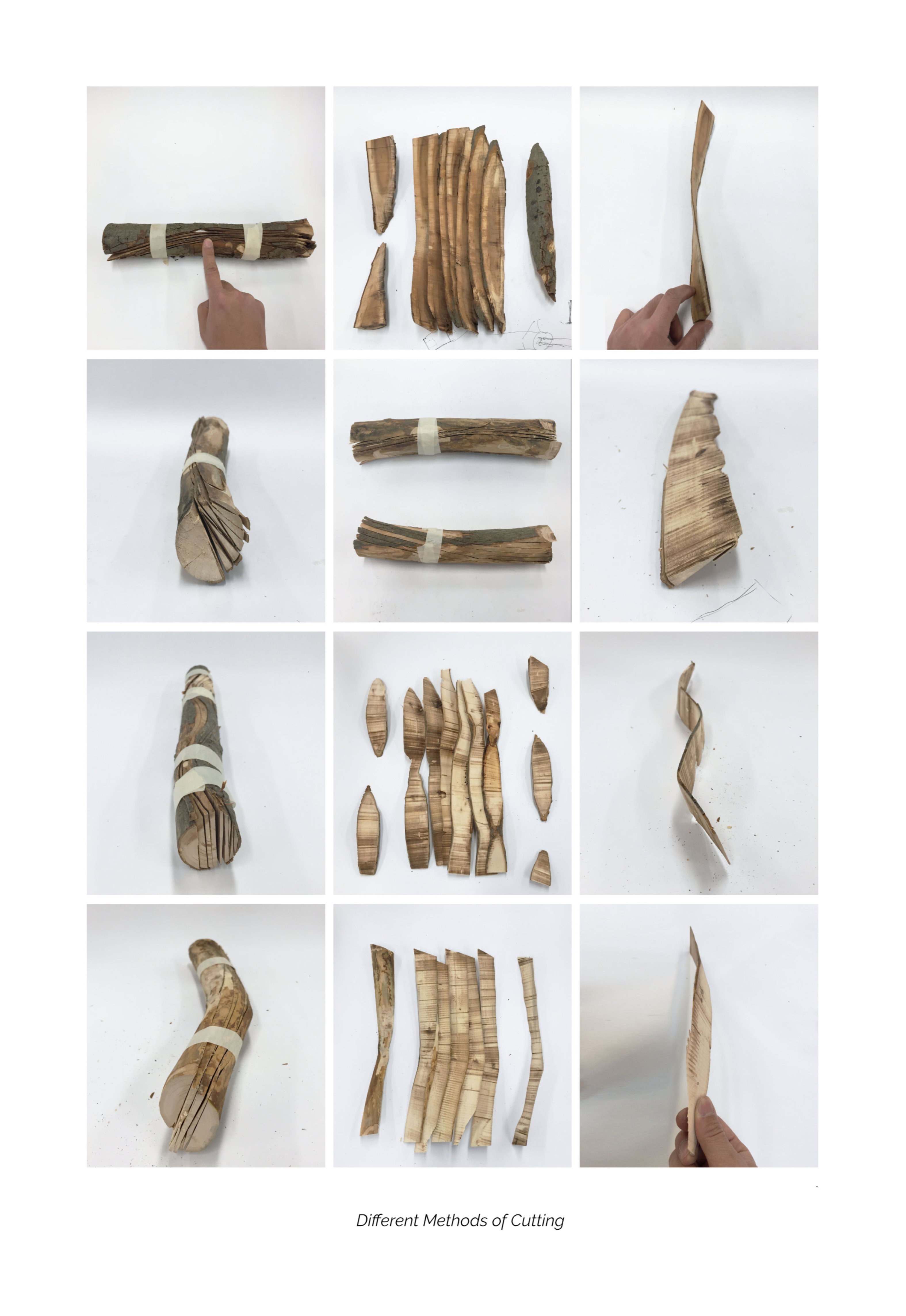 Digital Curvature — Experimental Study of Digital Wood Fabrication by ...