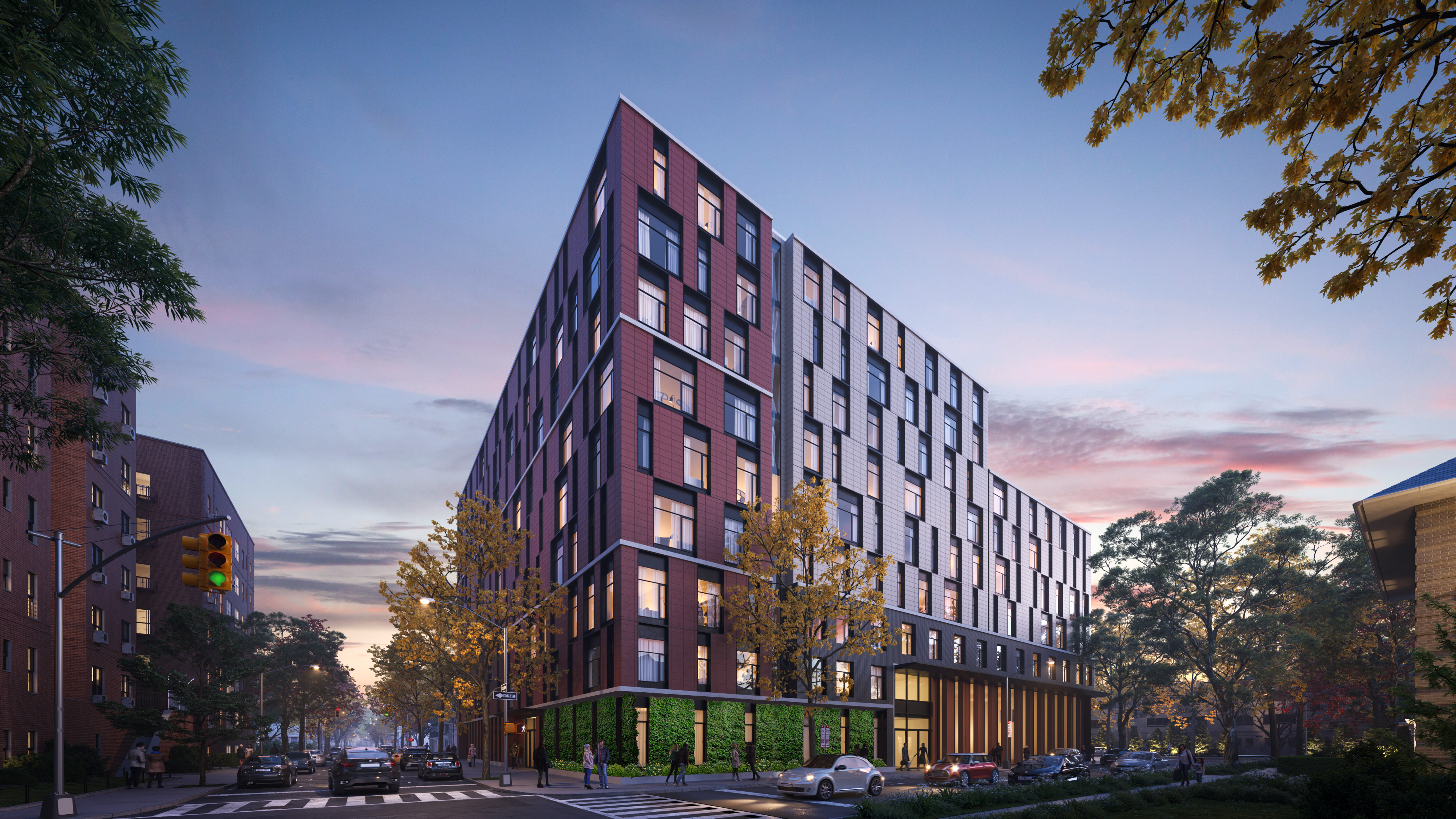 Forest Hills Mixed-Use Development by Loci Architecture PLLC - Architizer