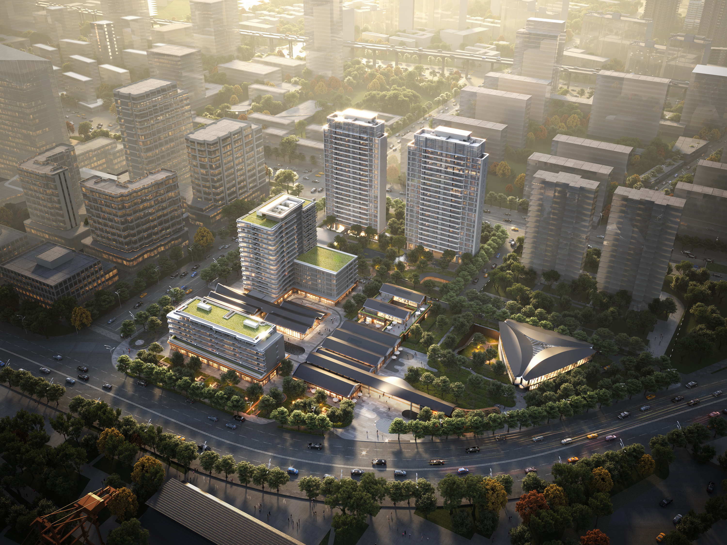 West Bund Commercial Park by GOA (Group of Architects) - Architizer