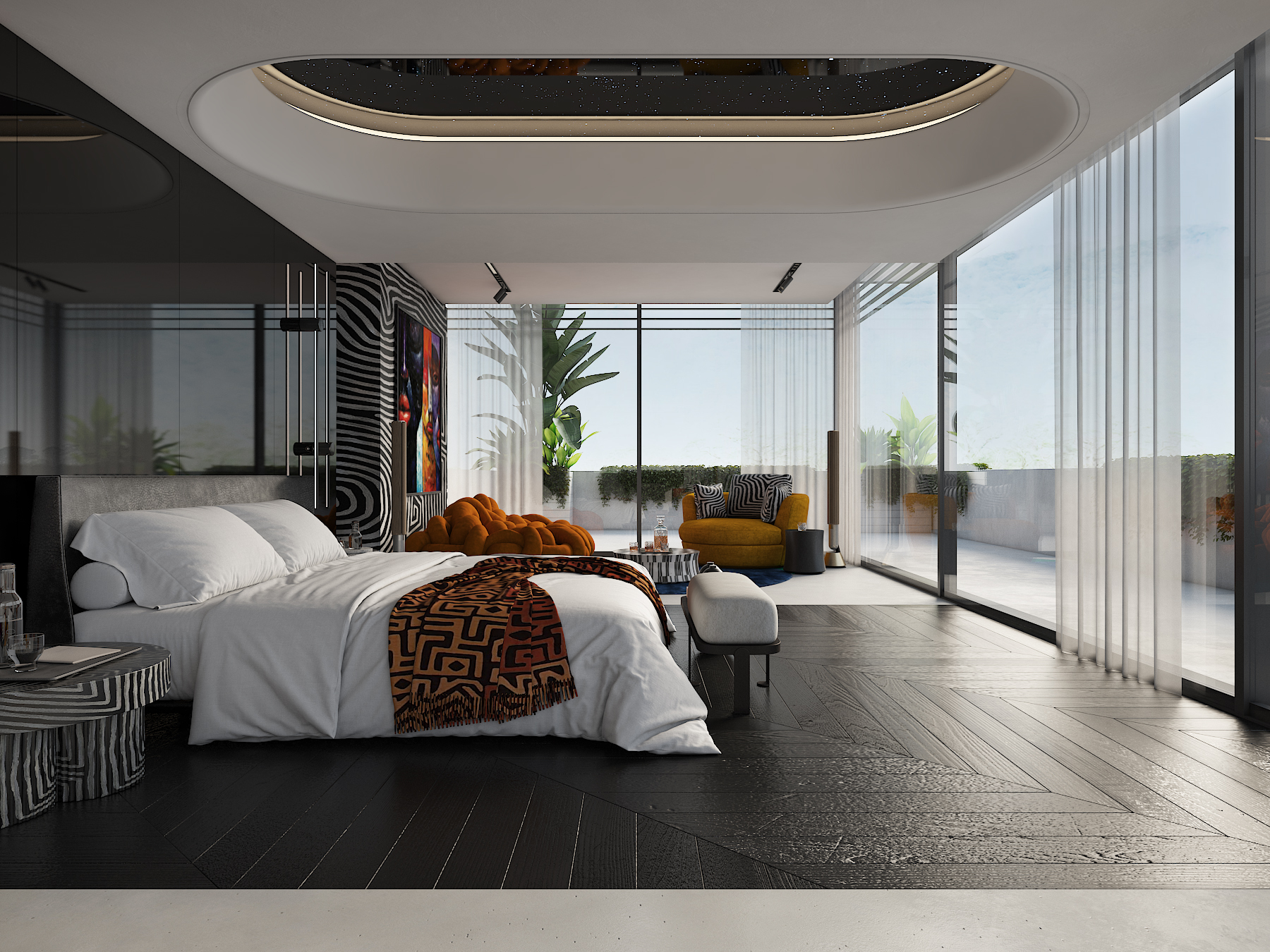 VIP Master Bedroom 2nd proposal by I + W design studio - Architizer