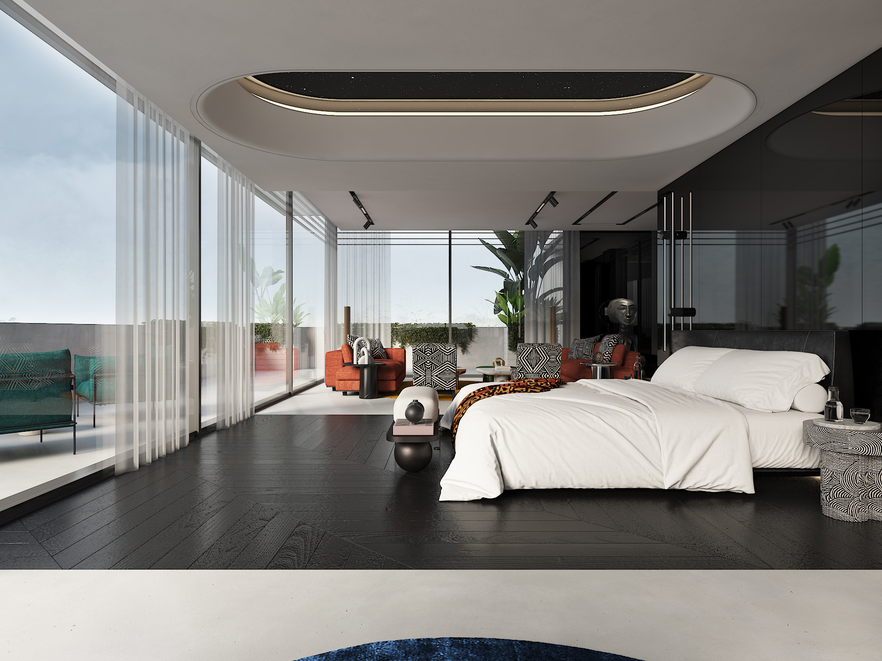 VIP Master Bedroom 2nd proposal by I + W design studio - Architizer