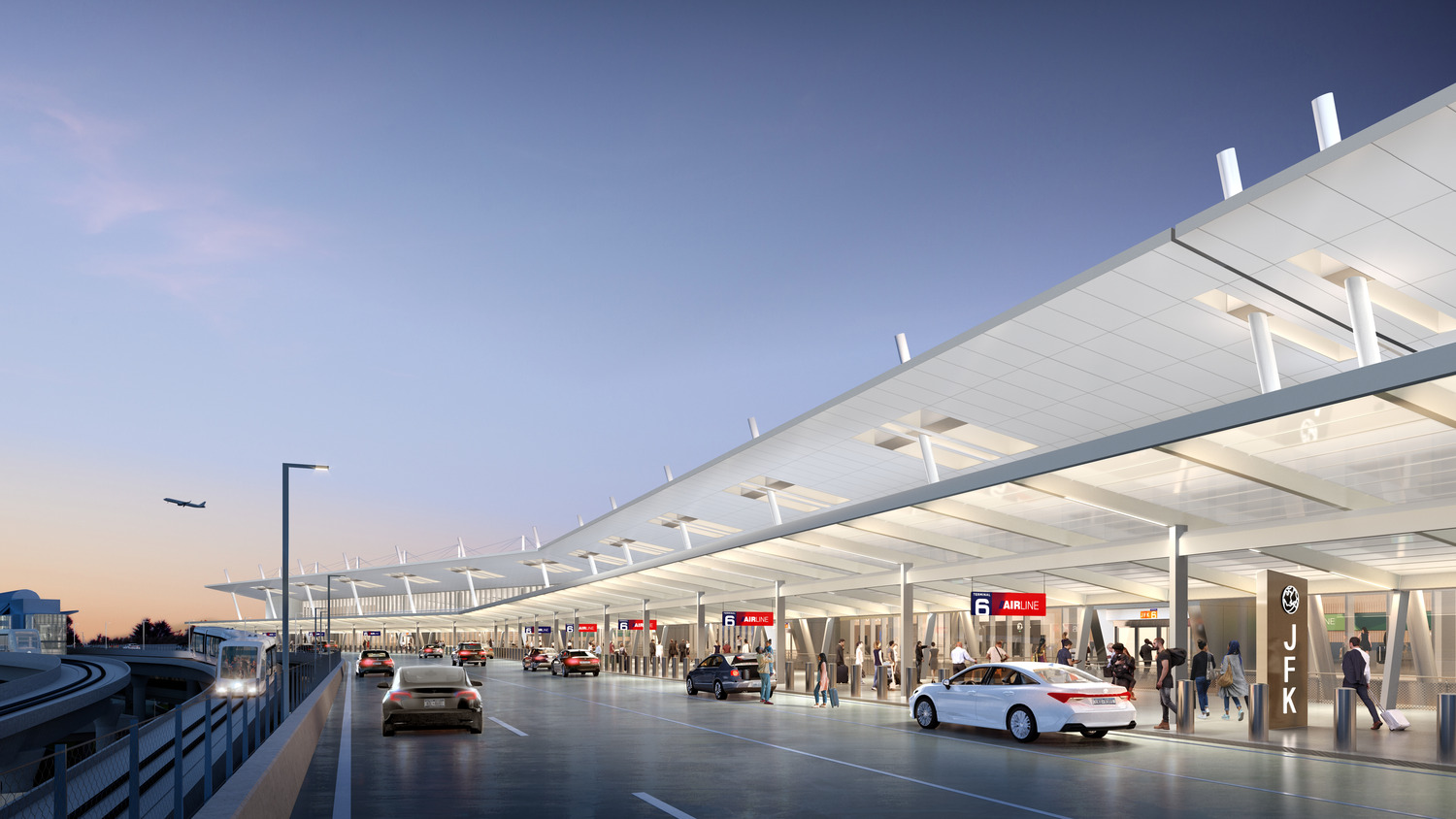 JFK New Terminal 6 by Corgan - Architizer