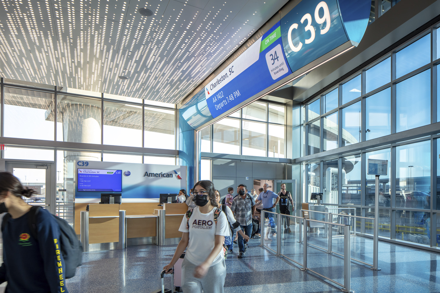 DFW Terminal C High C Gates by Corgan - Architizer