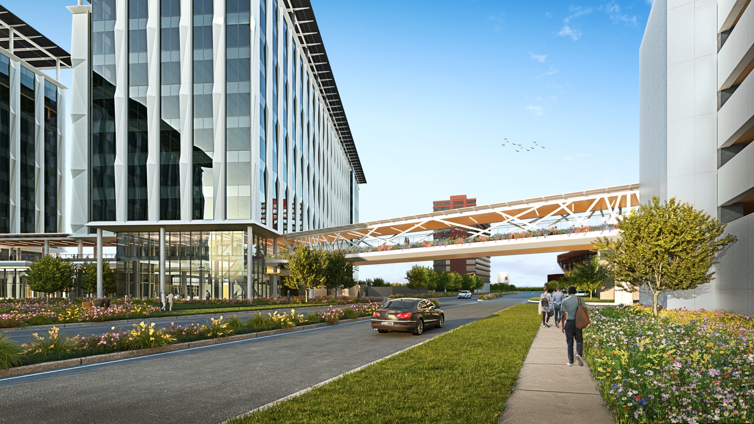 Wells Fargo Corporate Campus by Corgan - Architizer