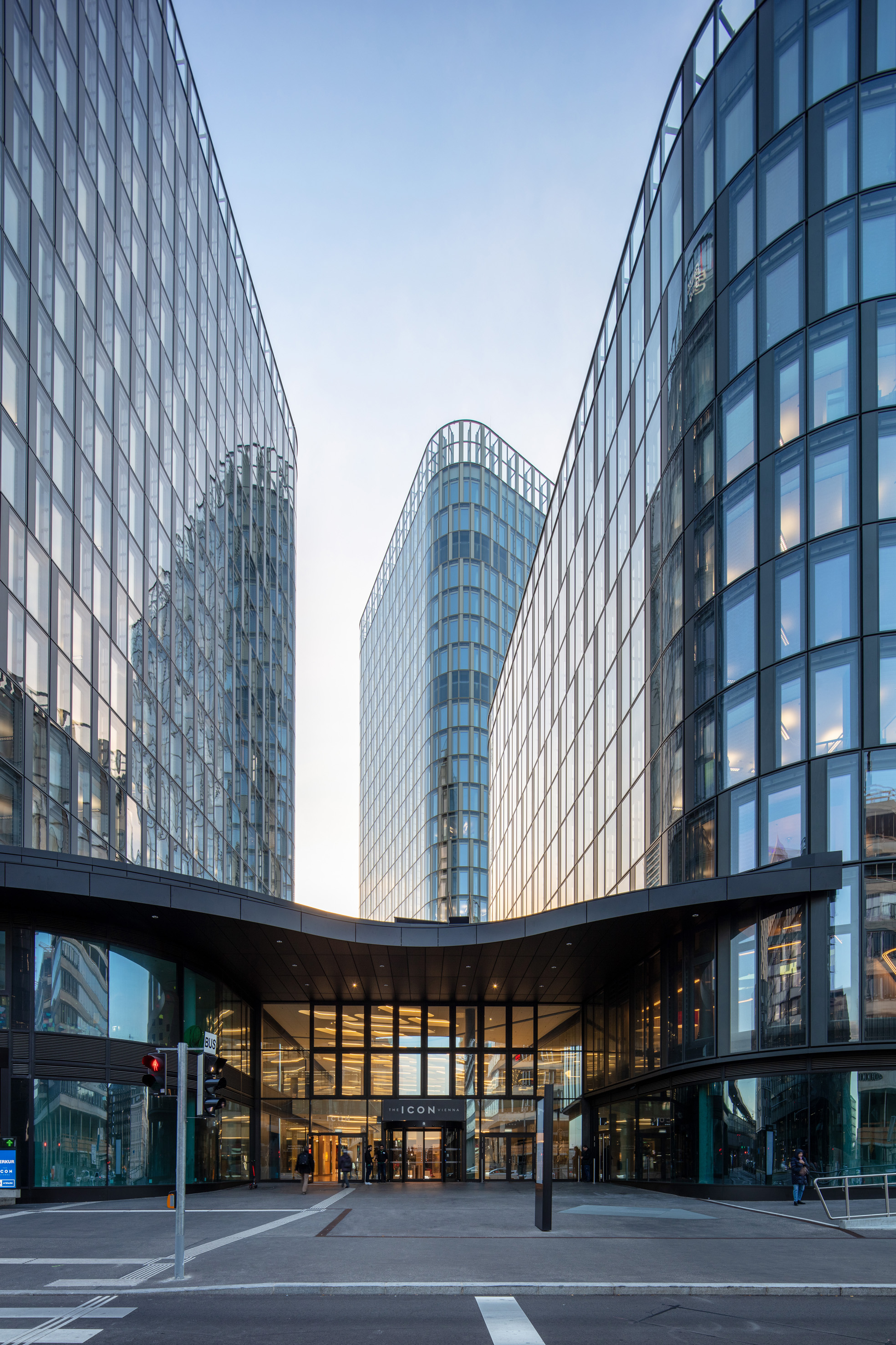 Office Complex THE ICON VIENNA by BEHF Architects - Architizer