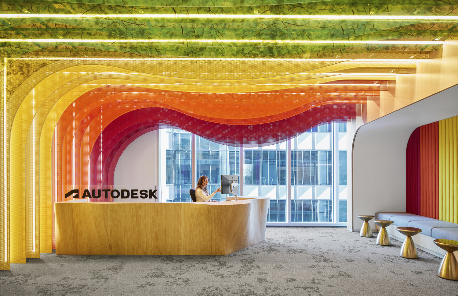 Autodesk Office by Corgan - Architizer