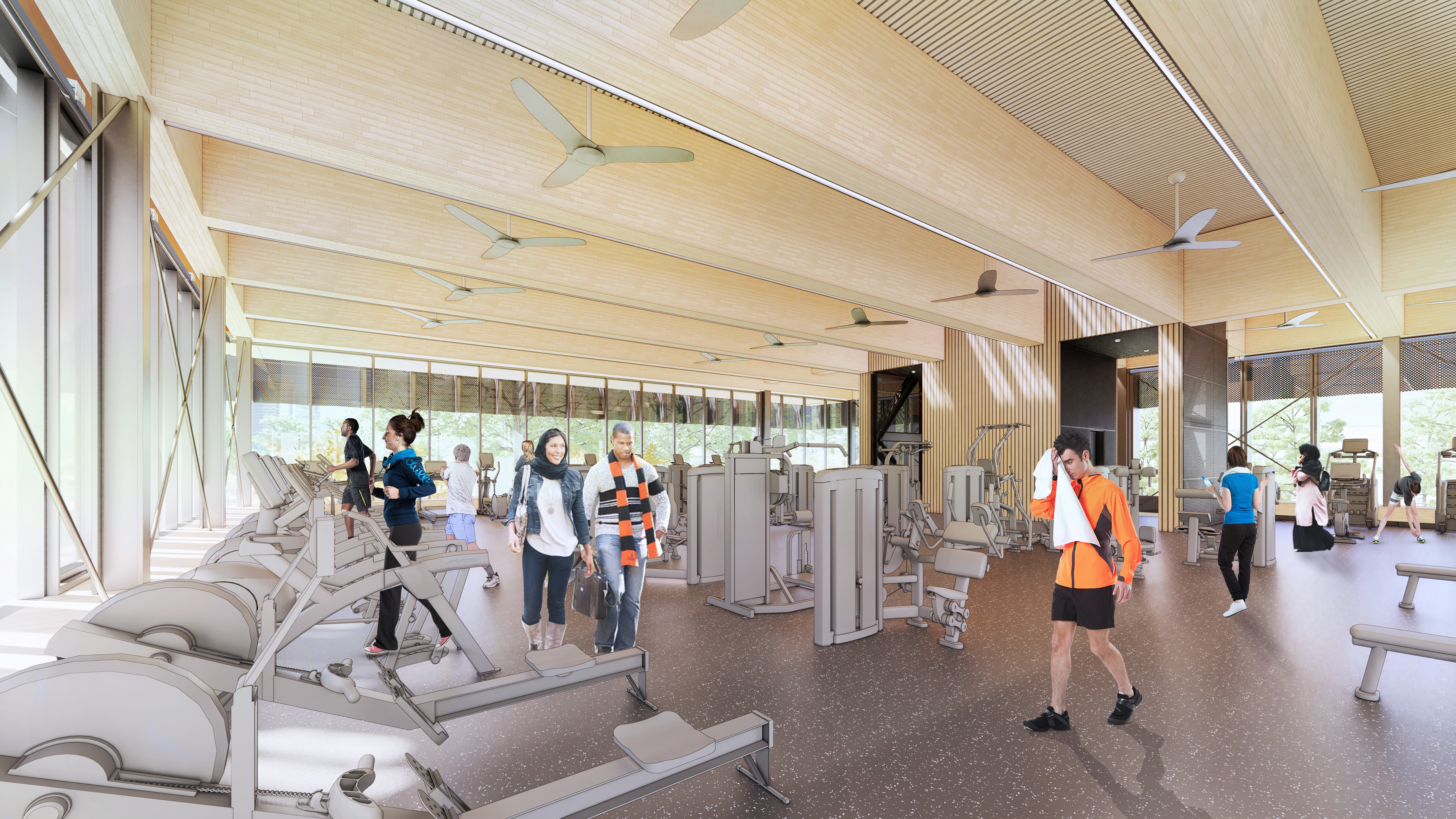Princeton University Dillon Gym Expansion by MJMA Architecture & Design ...