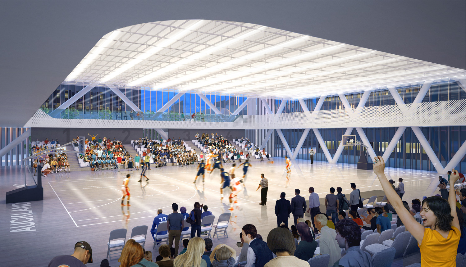 University of Auckland Recreation and Wellness Centre by MJMA ...