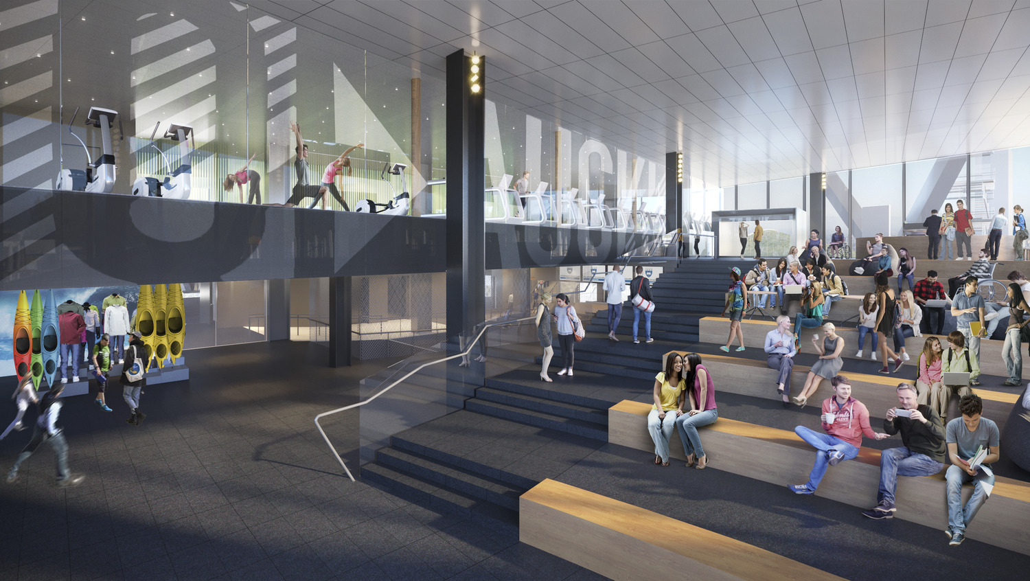 University of Auckland Recreation and Wellness Centre by MJMA ...