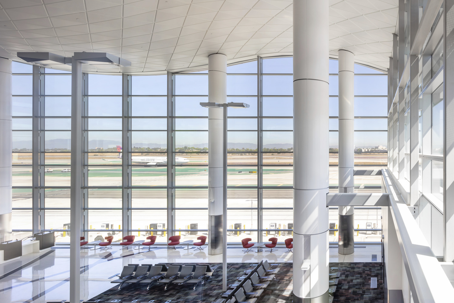 LAX West Gates at Tom Bradley by Corgan - Architizer
