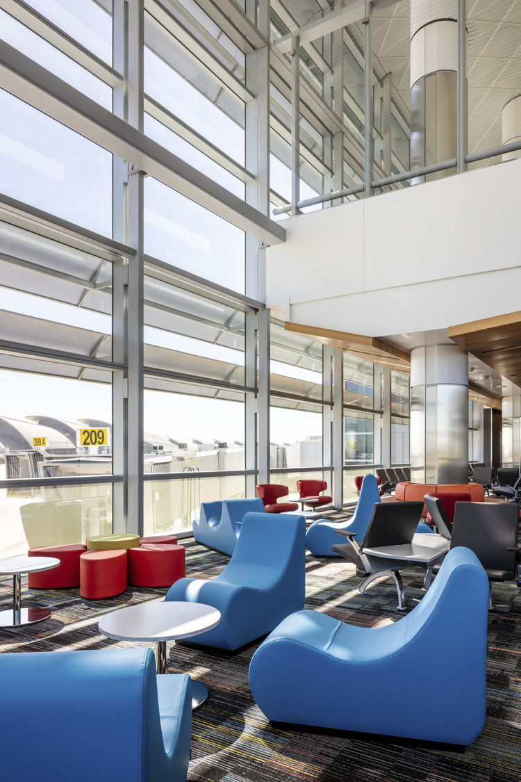 LAX West Gates at Tom Bradley by Corgan - Architizer