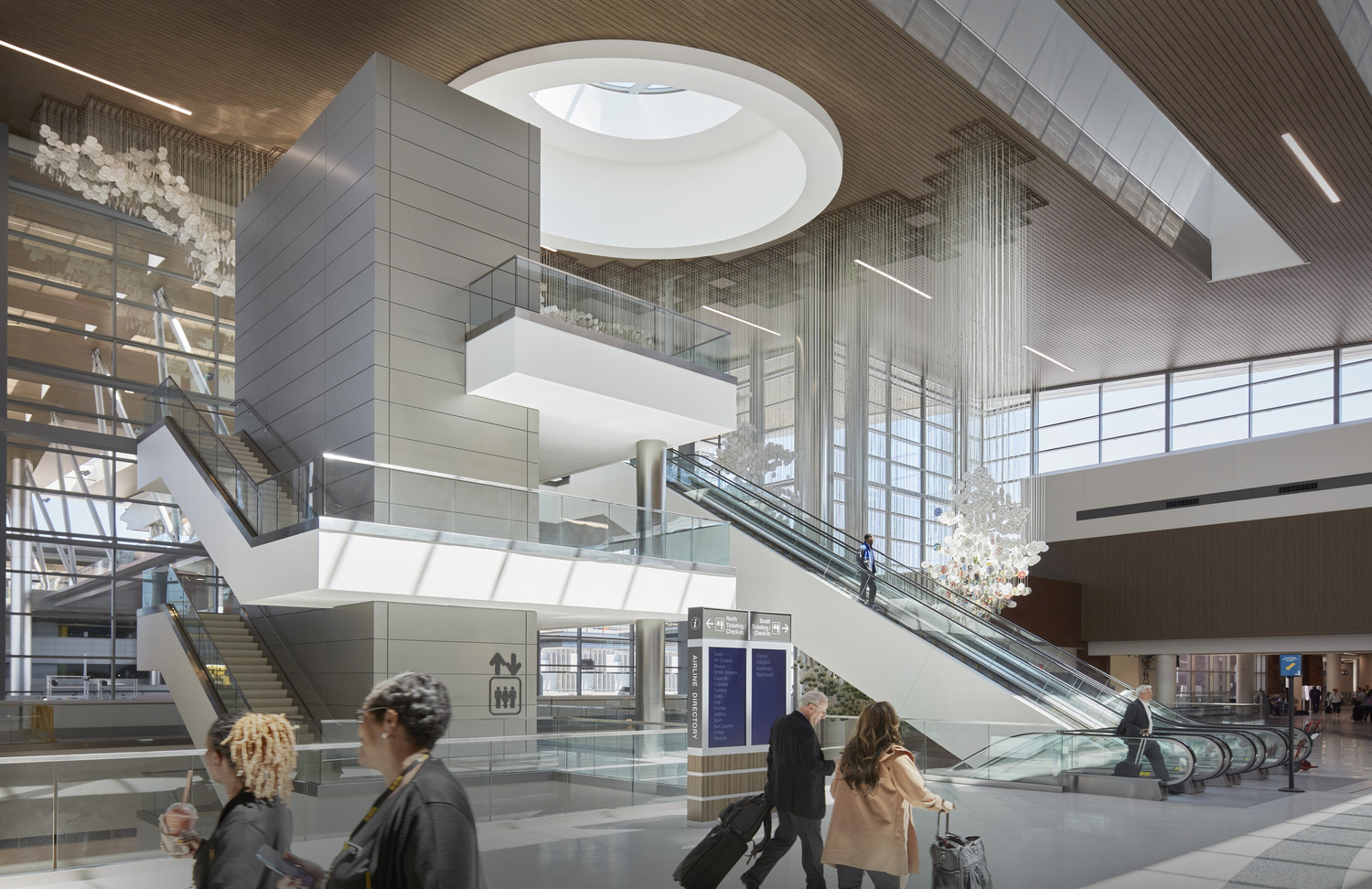 BNA Terminal Planning and Landside Area by Corgan - Architizer