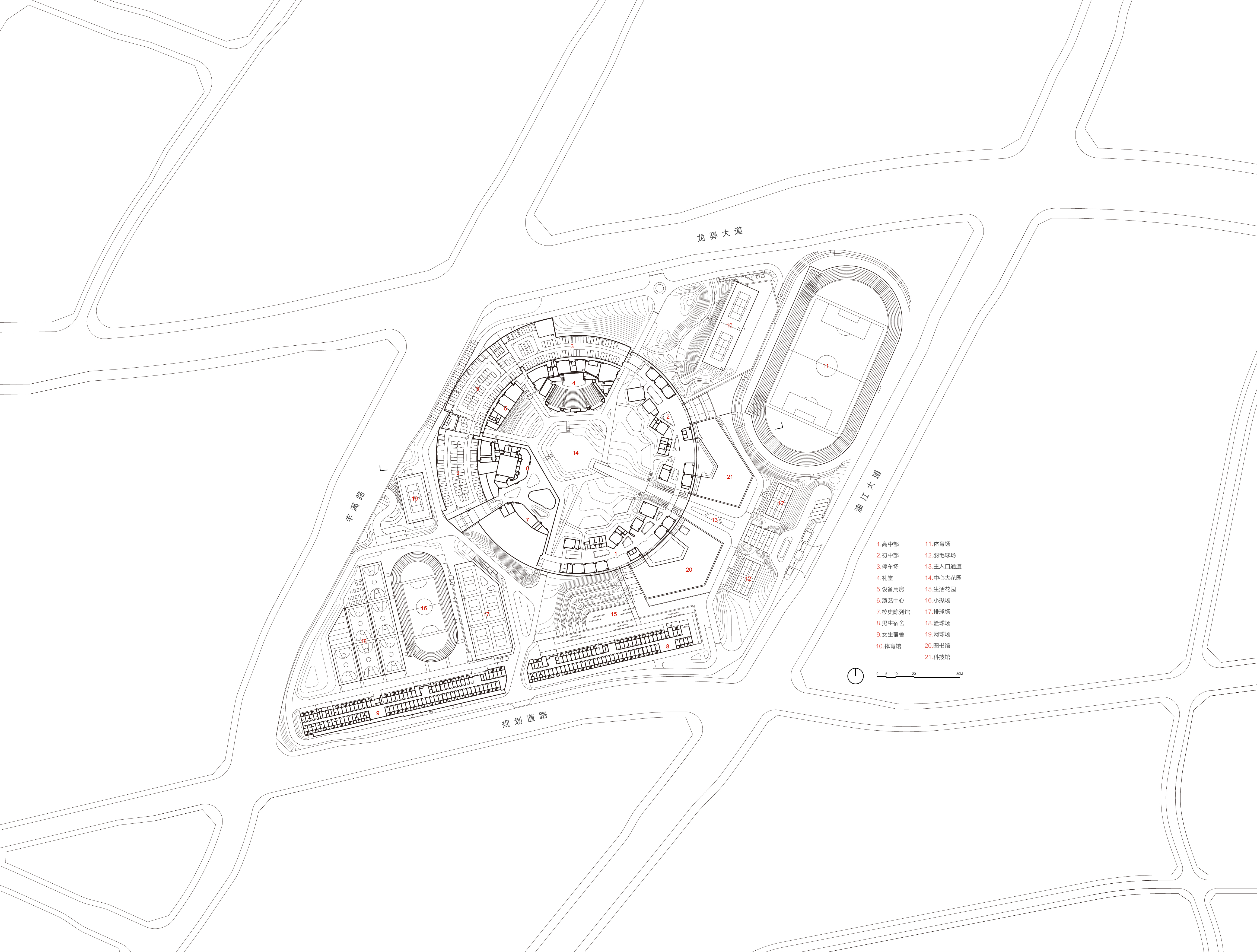 Chongqing Nankai LiangJiang Secondary School by gad - Architizer