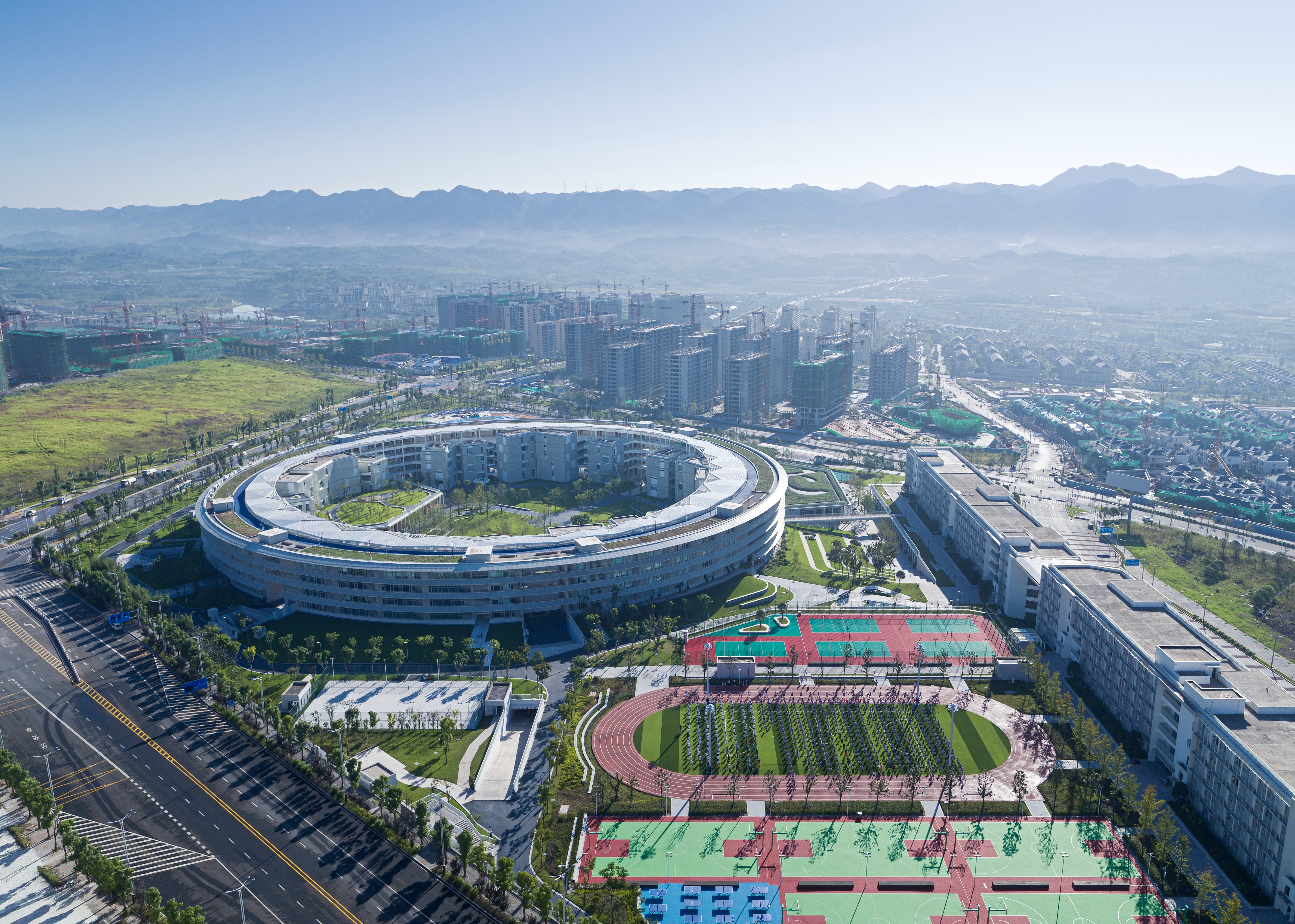 Chongqing Nankai LiangJiang Secondary School by gad - Architizer