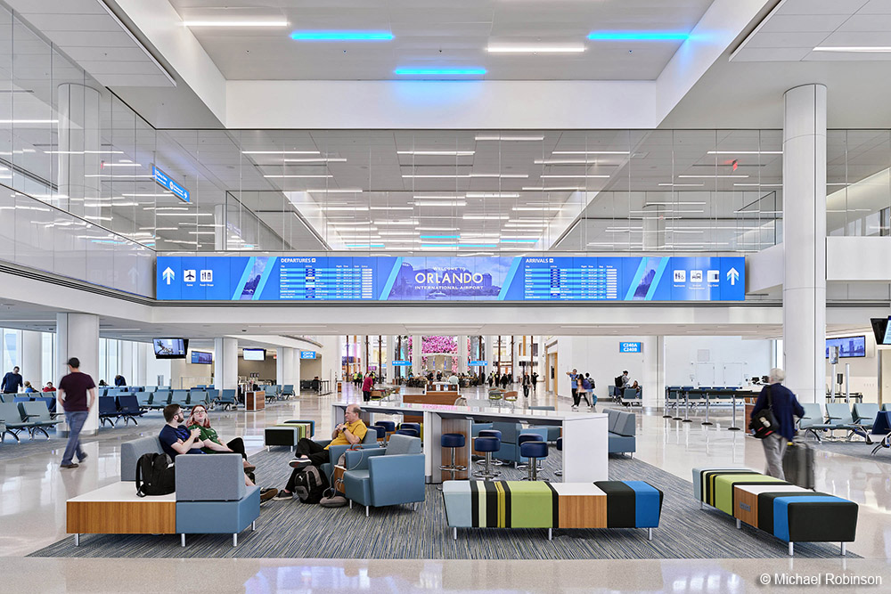 Orlando International Airport Terminal C by Fentress Architects, HNTB ...