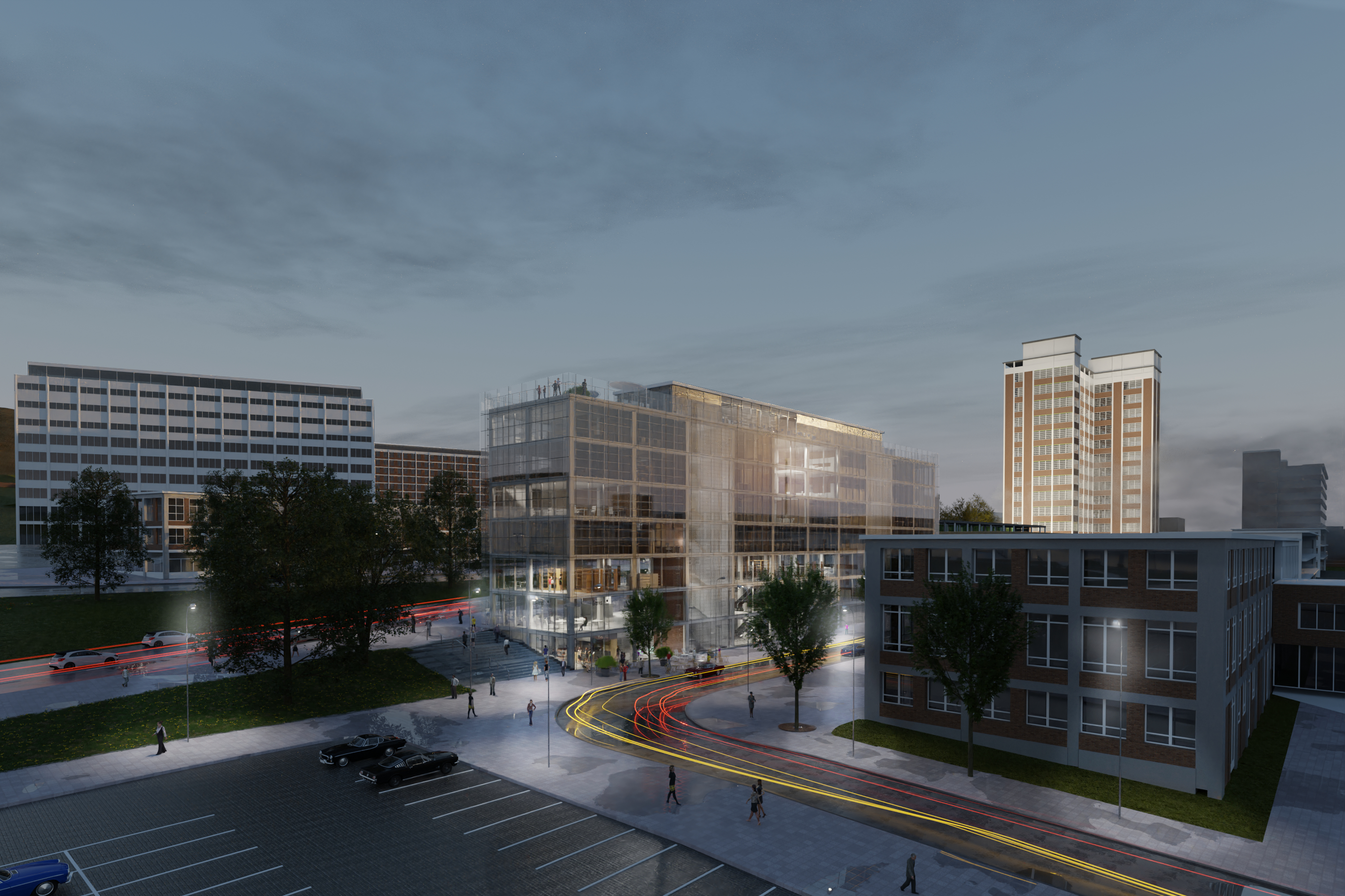 Zlín B1 gate by Pavel Martinek / architect - Architizer