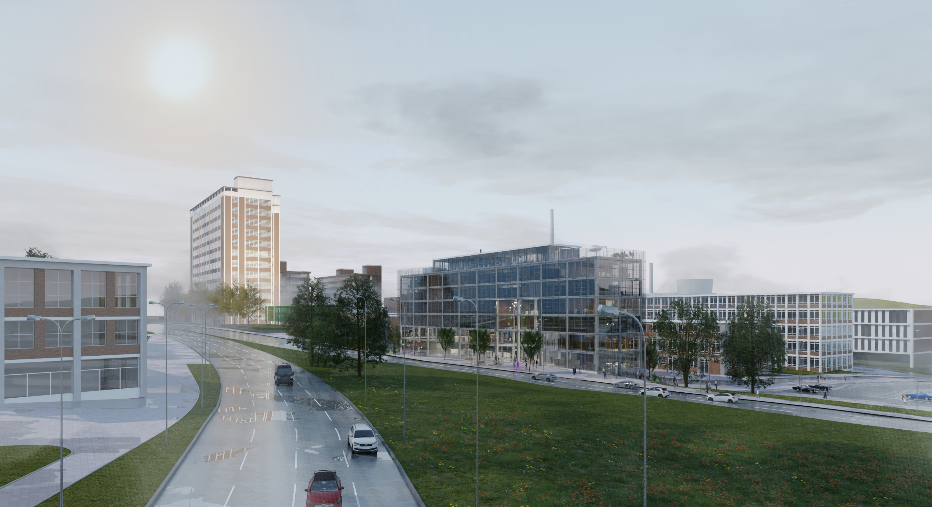 Zlín B1 gate by Pavel Martinek / architect - Architizer