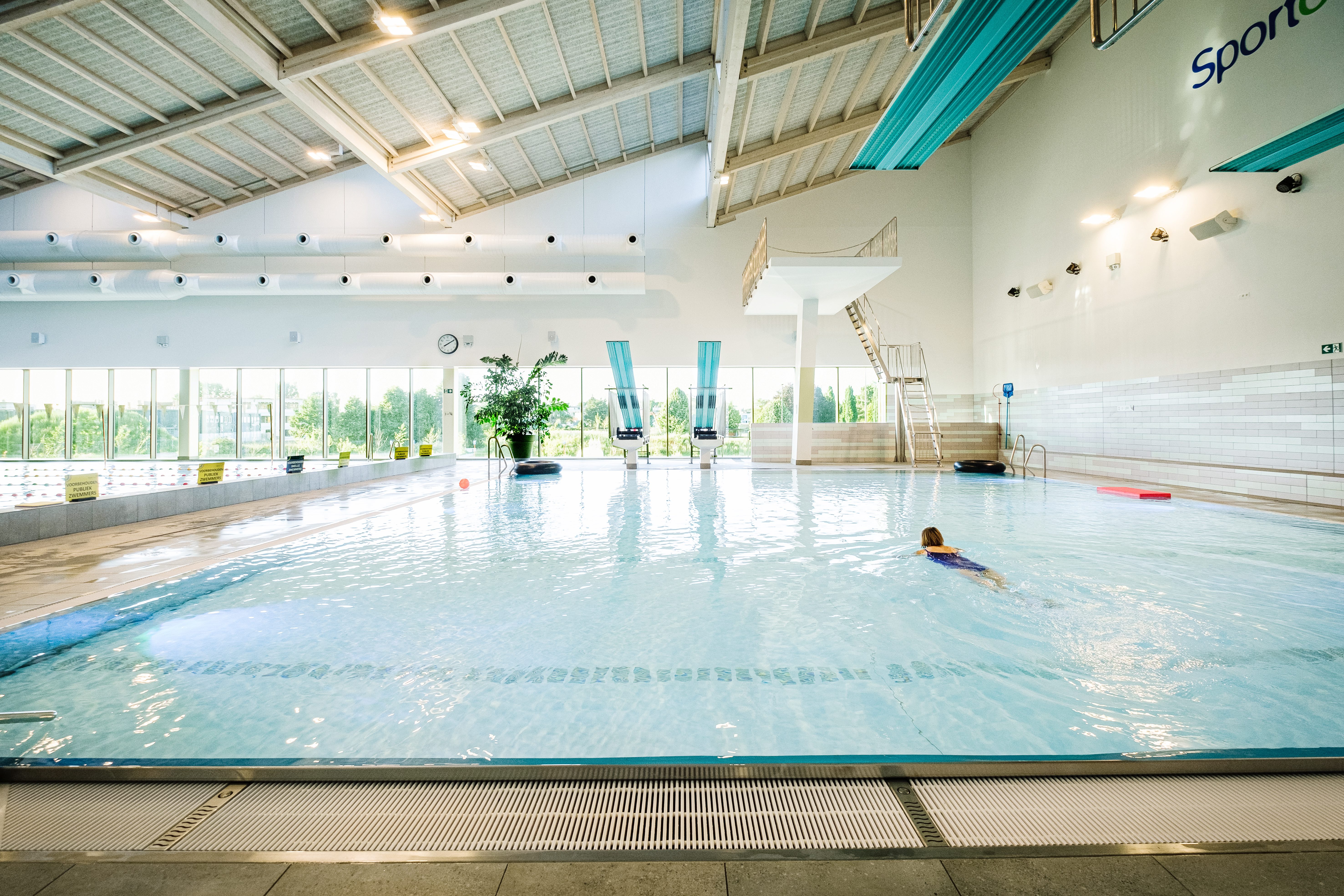 Sports centre Sportoase Groot Schijn, Deurne Belgium by ZJA I ...