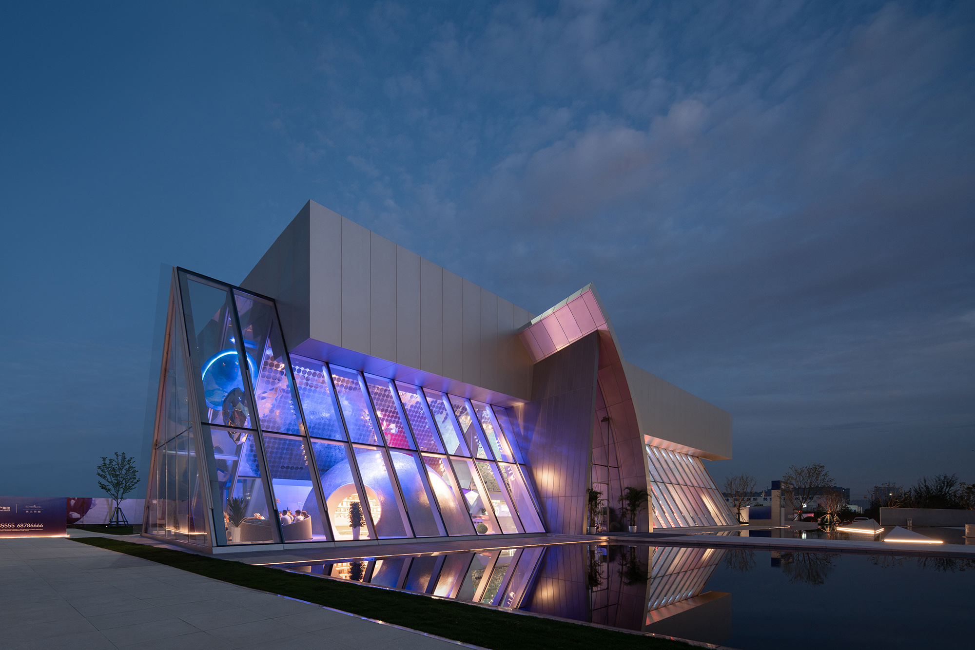 Chongwen Langyue Sales Office, Xian by Puri Lighting Design - Architizer