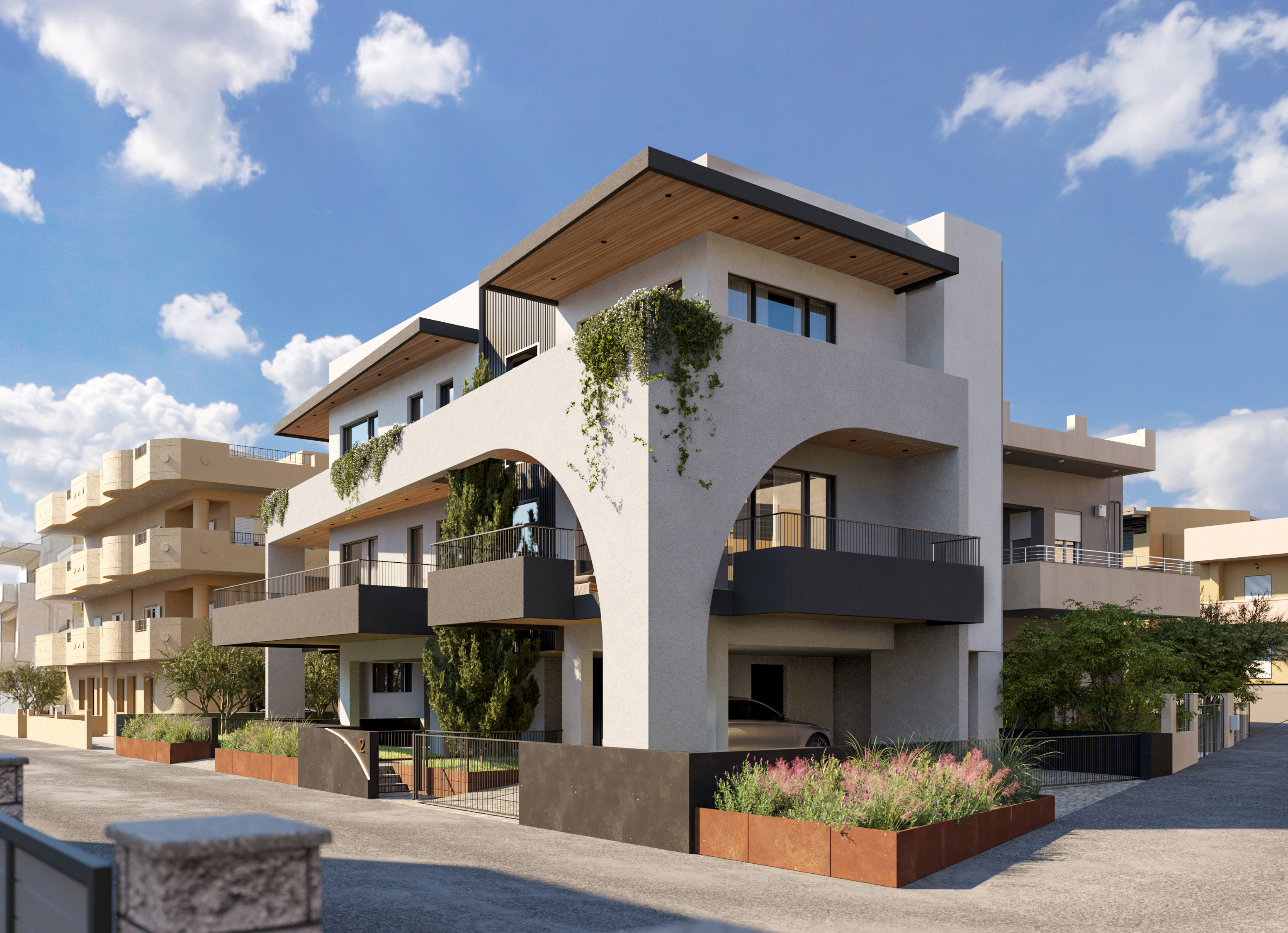 MONTERN MULTI – RESIDENTIAL by Tsikandilakis Lefteris + Architects ...