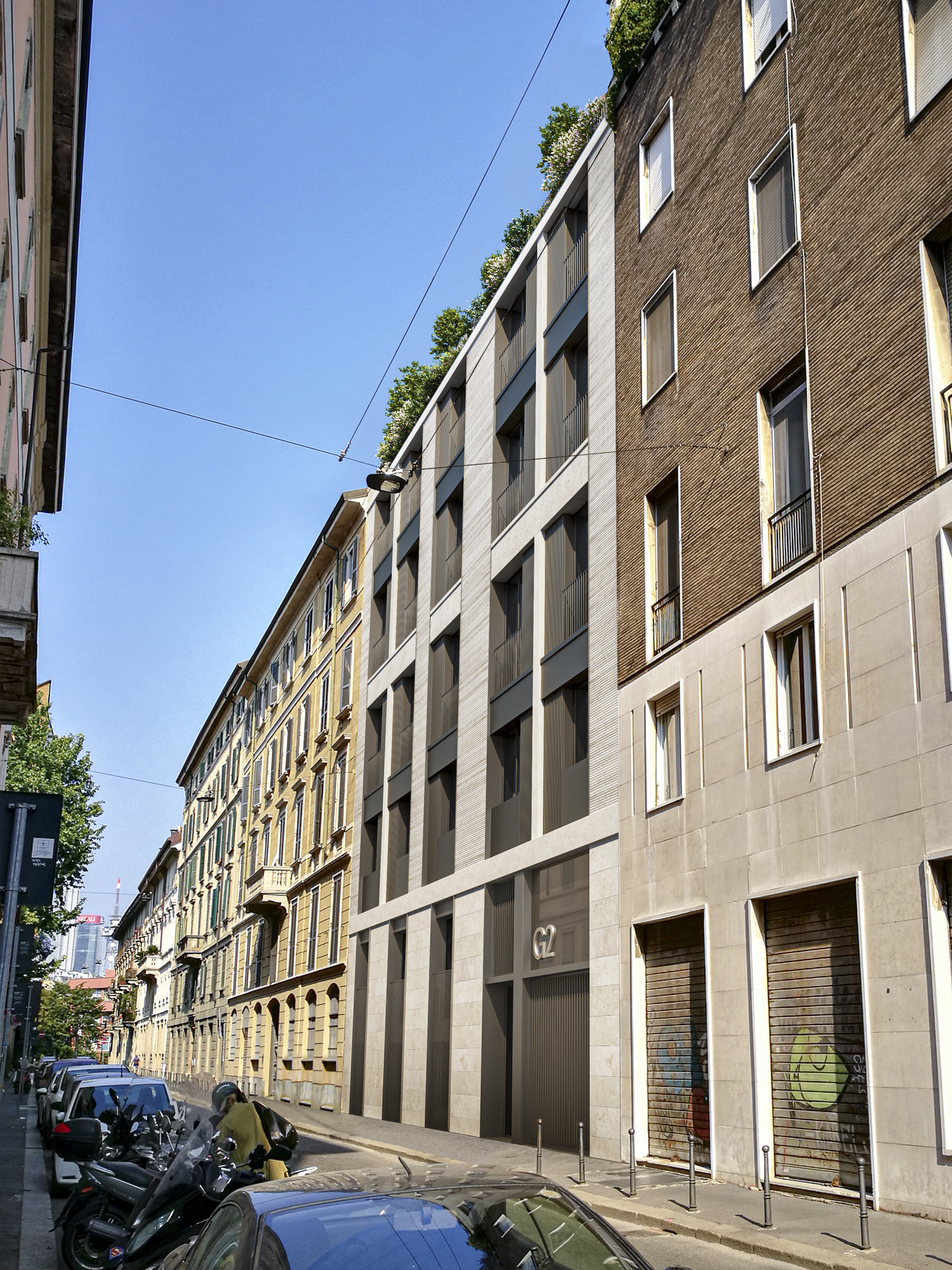 G2 Building Milan by SFArchitects | architectural visualization studio ...