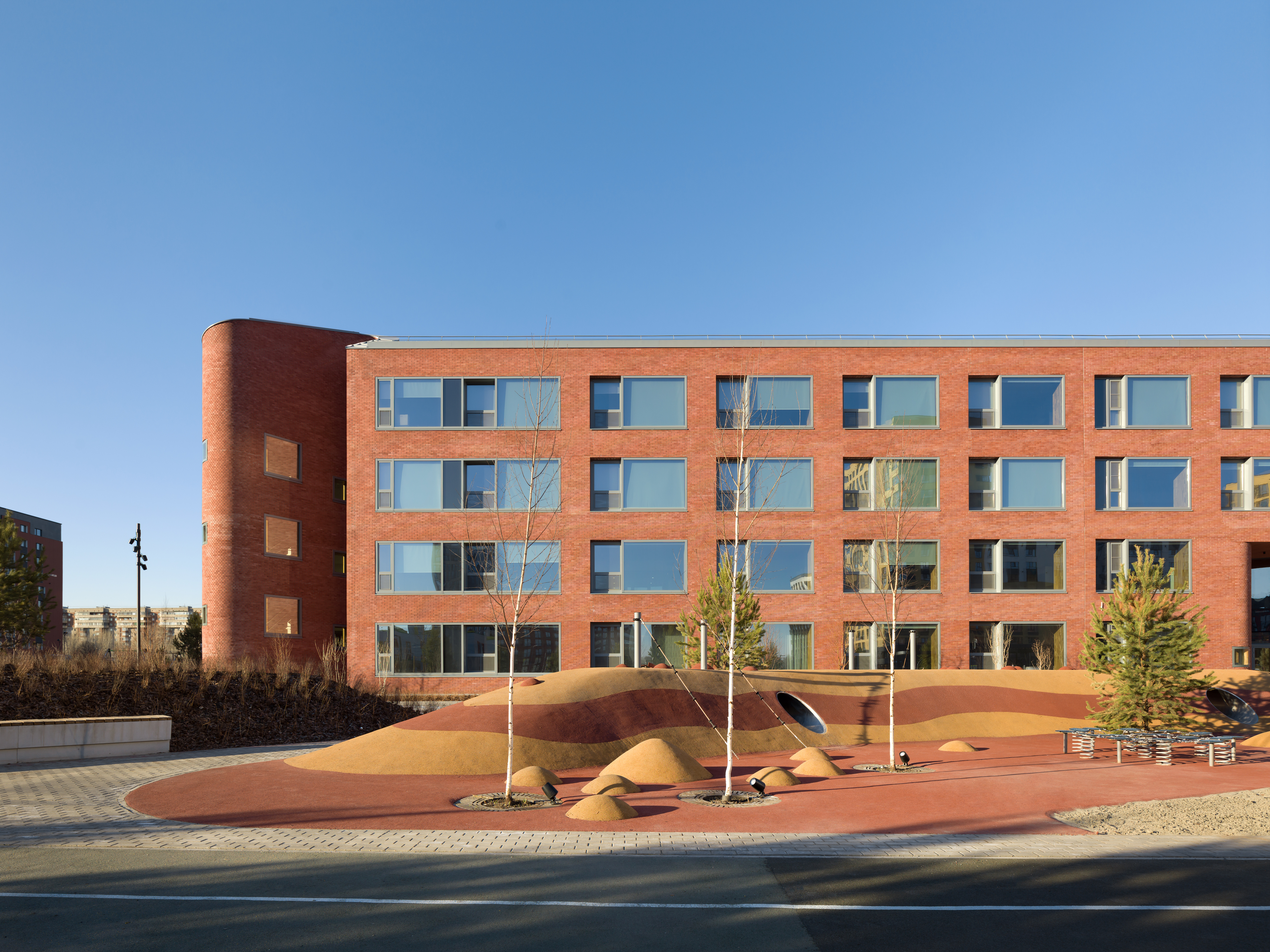 Residential district school by Brusnika - Architizer