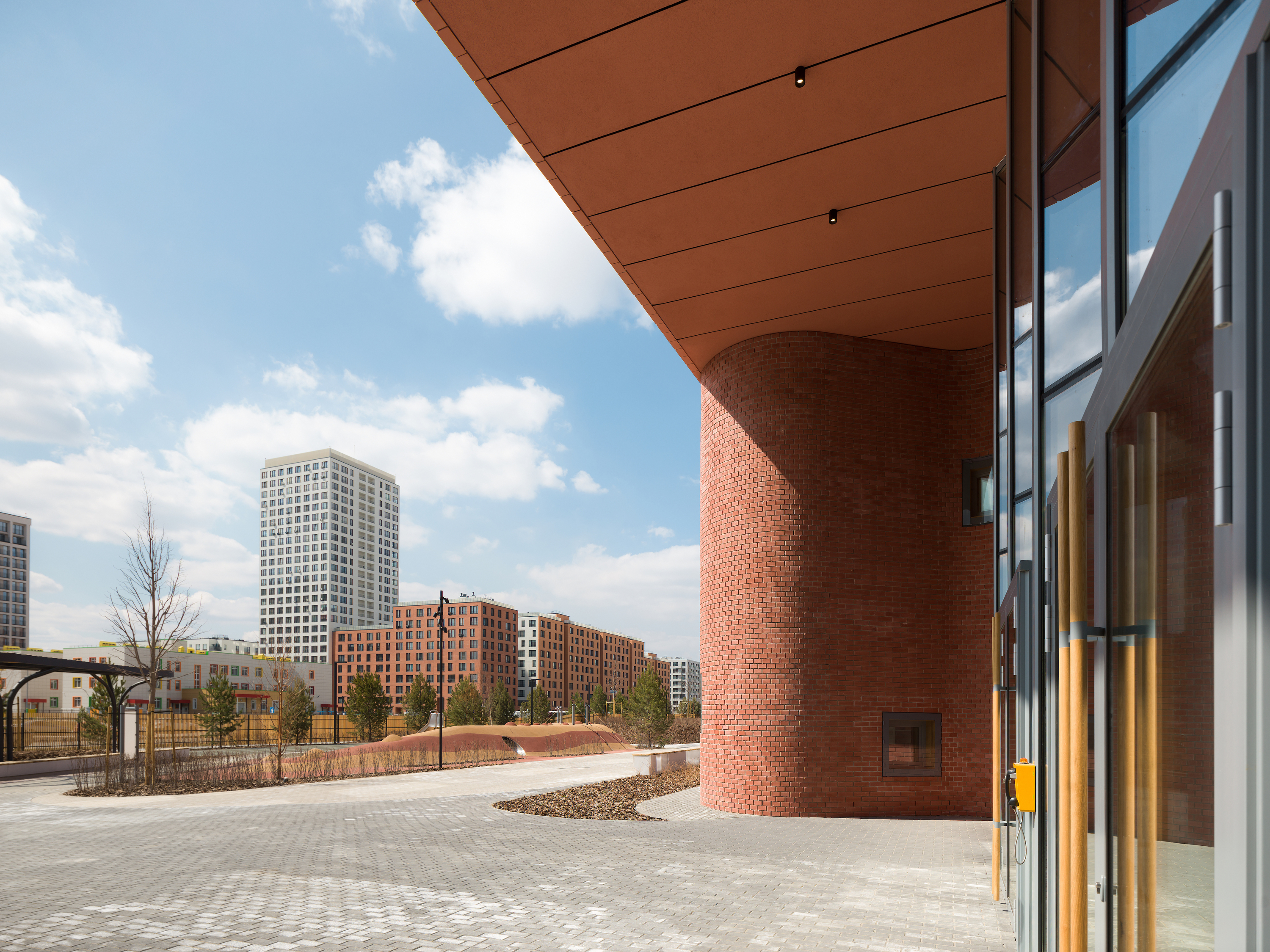 Residential district school by Brusnika - Architizer