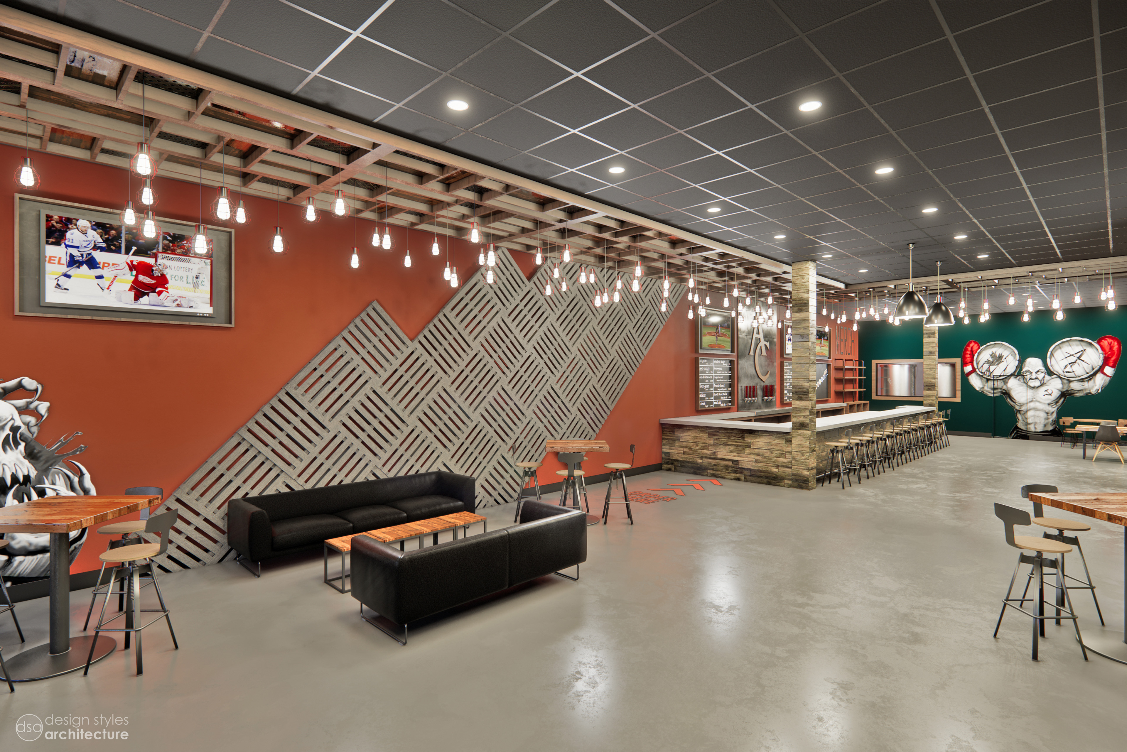 Angry Chair Brewing by Design Styles Architecture - Architizer